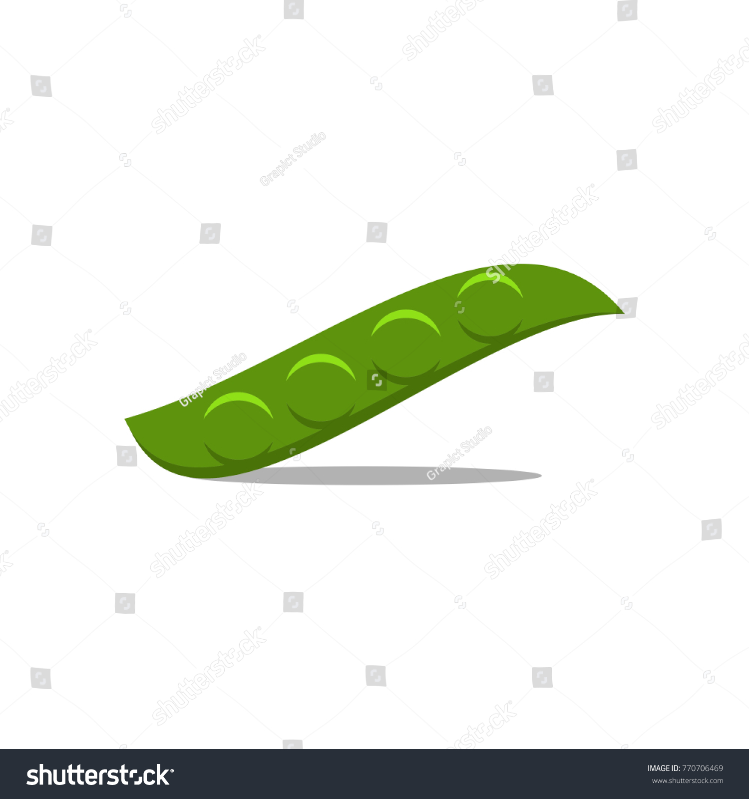 Cartoon Pea Pod Logo Element Template: เวกเตอร์สต็อก (ปลอดค่าลิขสิทธิ์ ...
