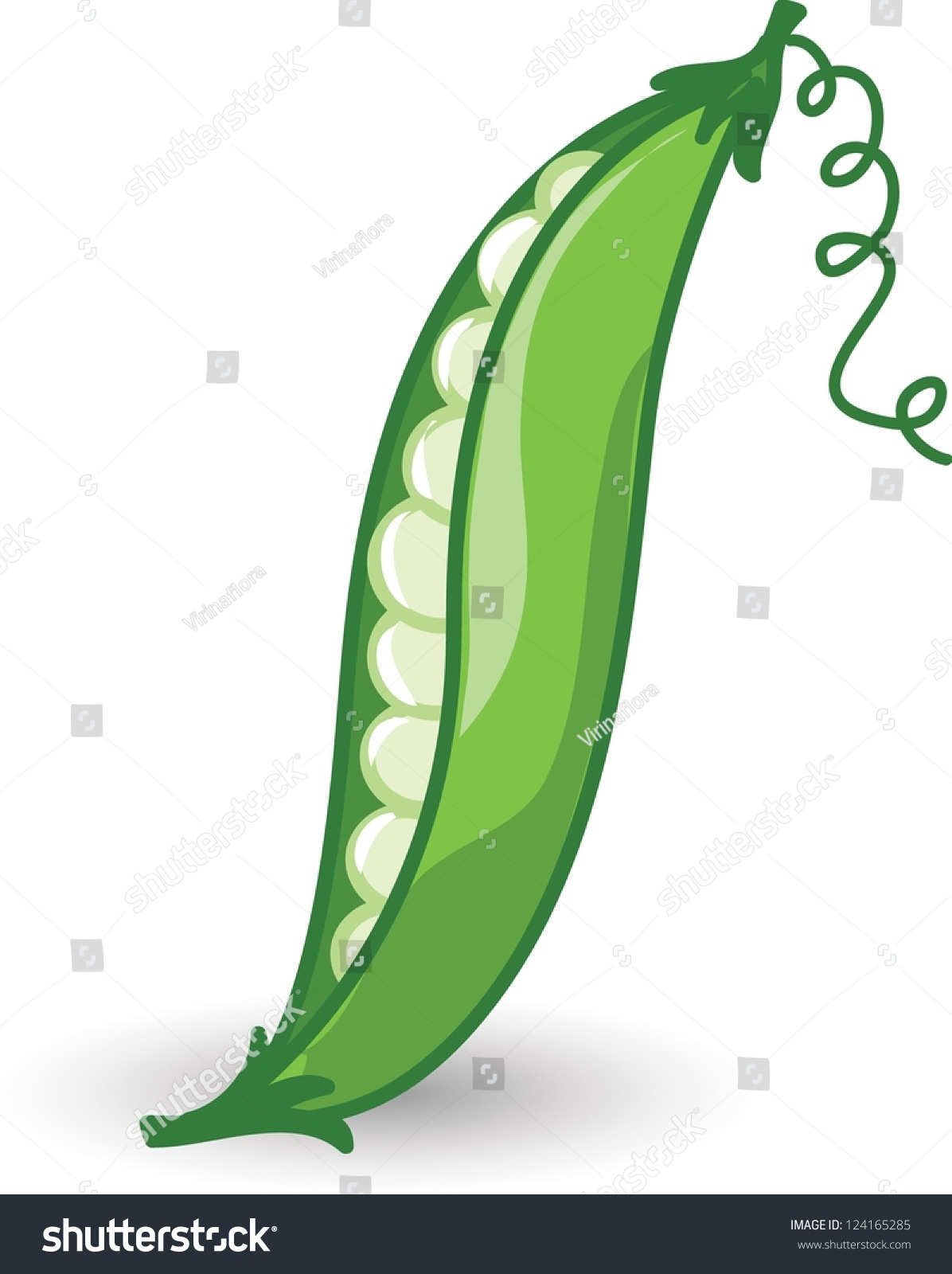 Cartoon Peas: เวกเตอร์สต็อก (ปลอดค่าลิขสิทธิ์) 124165285 | Shutterstock
