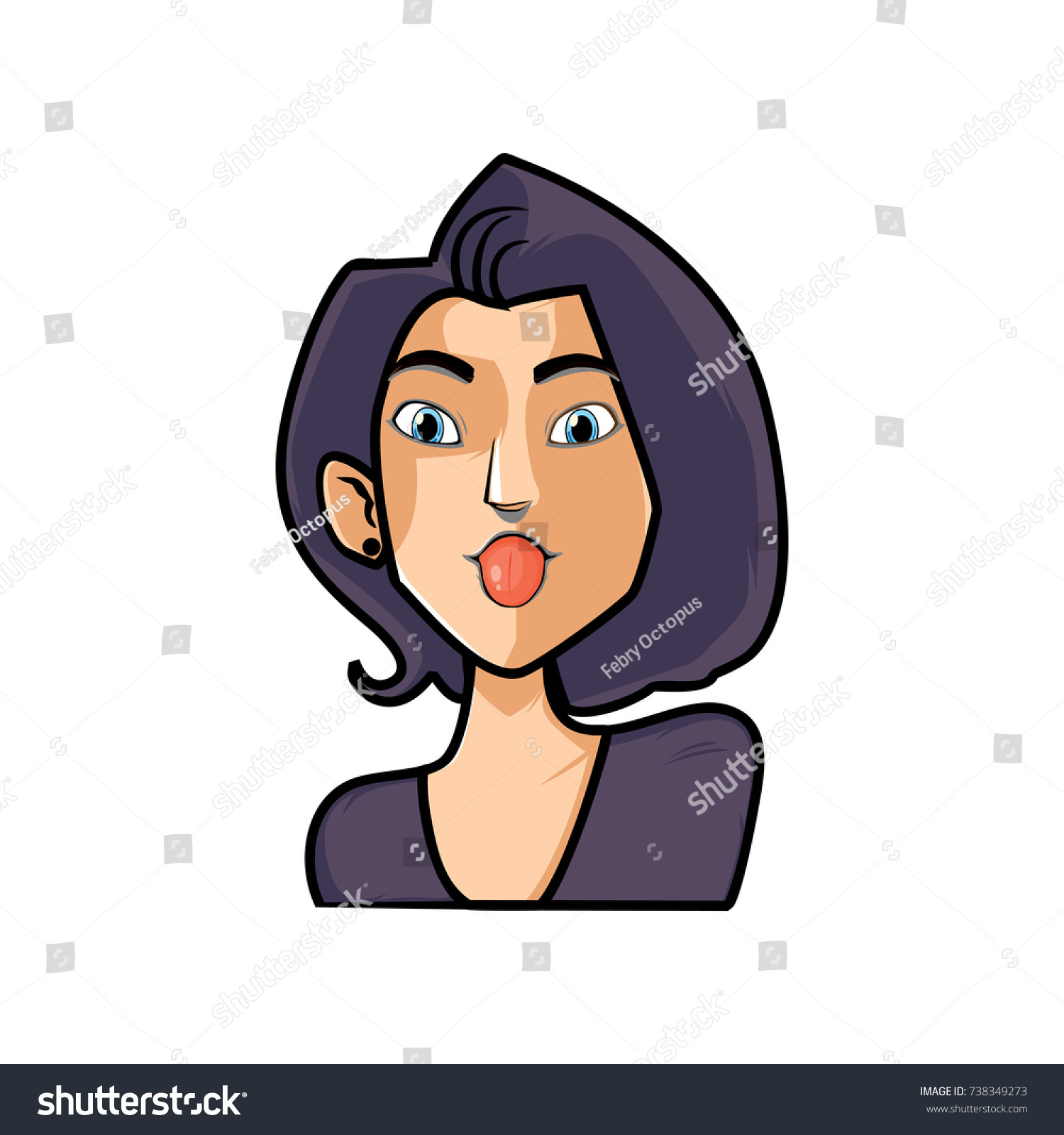 Cartoon People: เวกเตอร์สต็อก (ปลอดค่าลิขสิทธิ์) 738349273 | Shutterstock