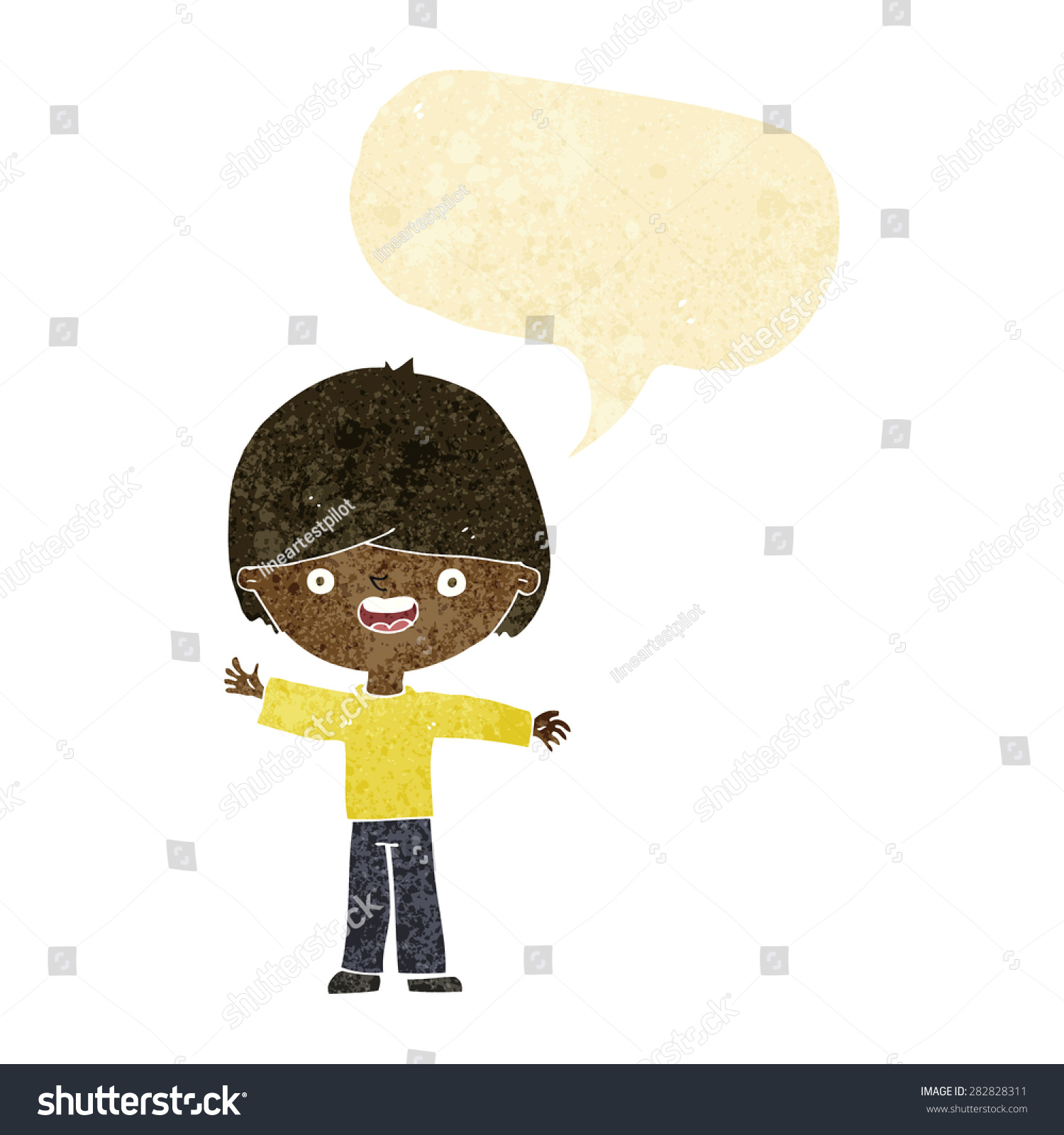 Cartoon Person Stock Vector (Royalty Free) 282828311 | Shutterstock