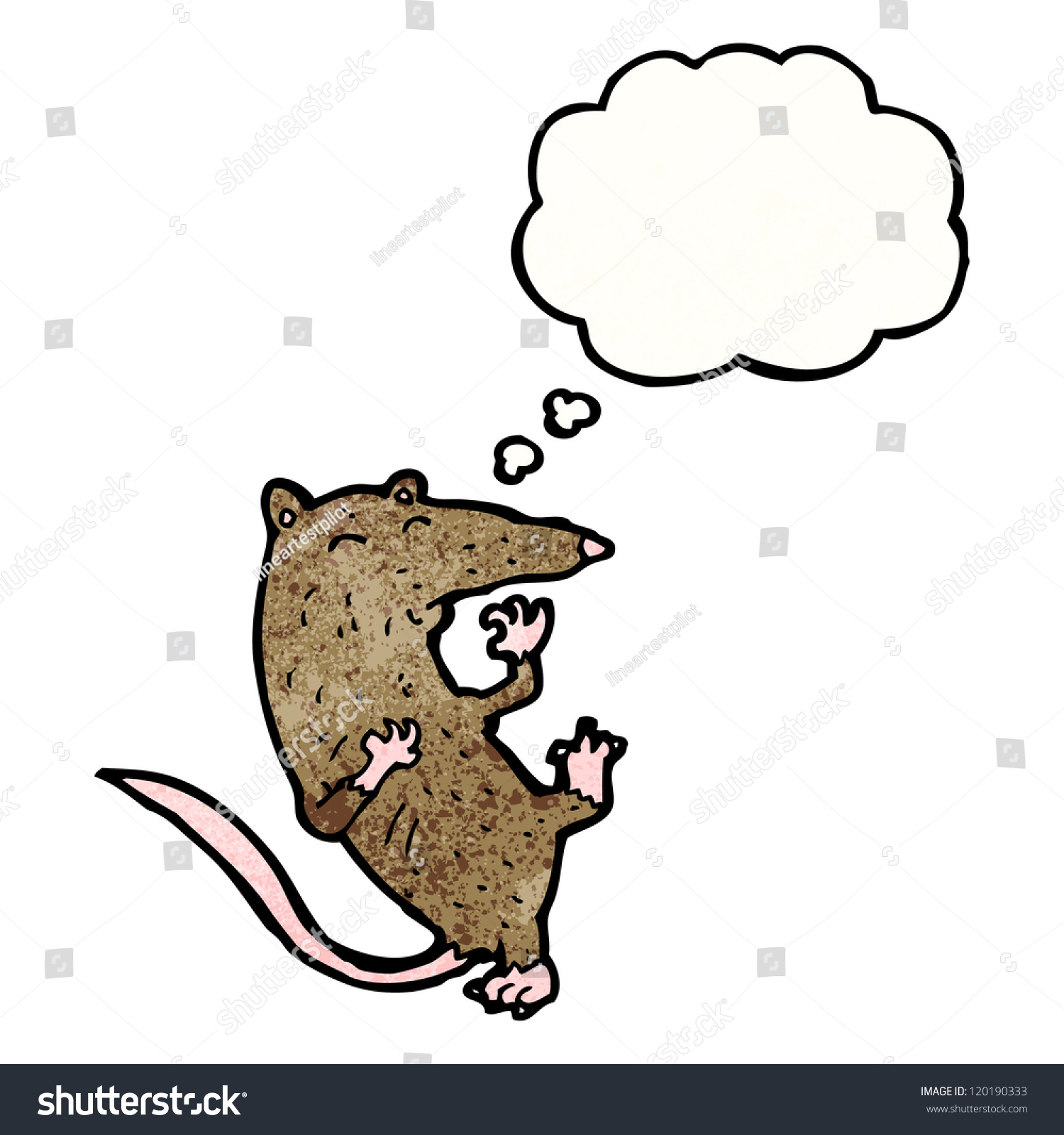 Cartoon Rat Having Heart Attack Stock Vector (Royalty Free) 120190333 ...