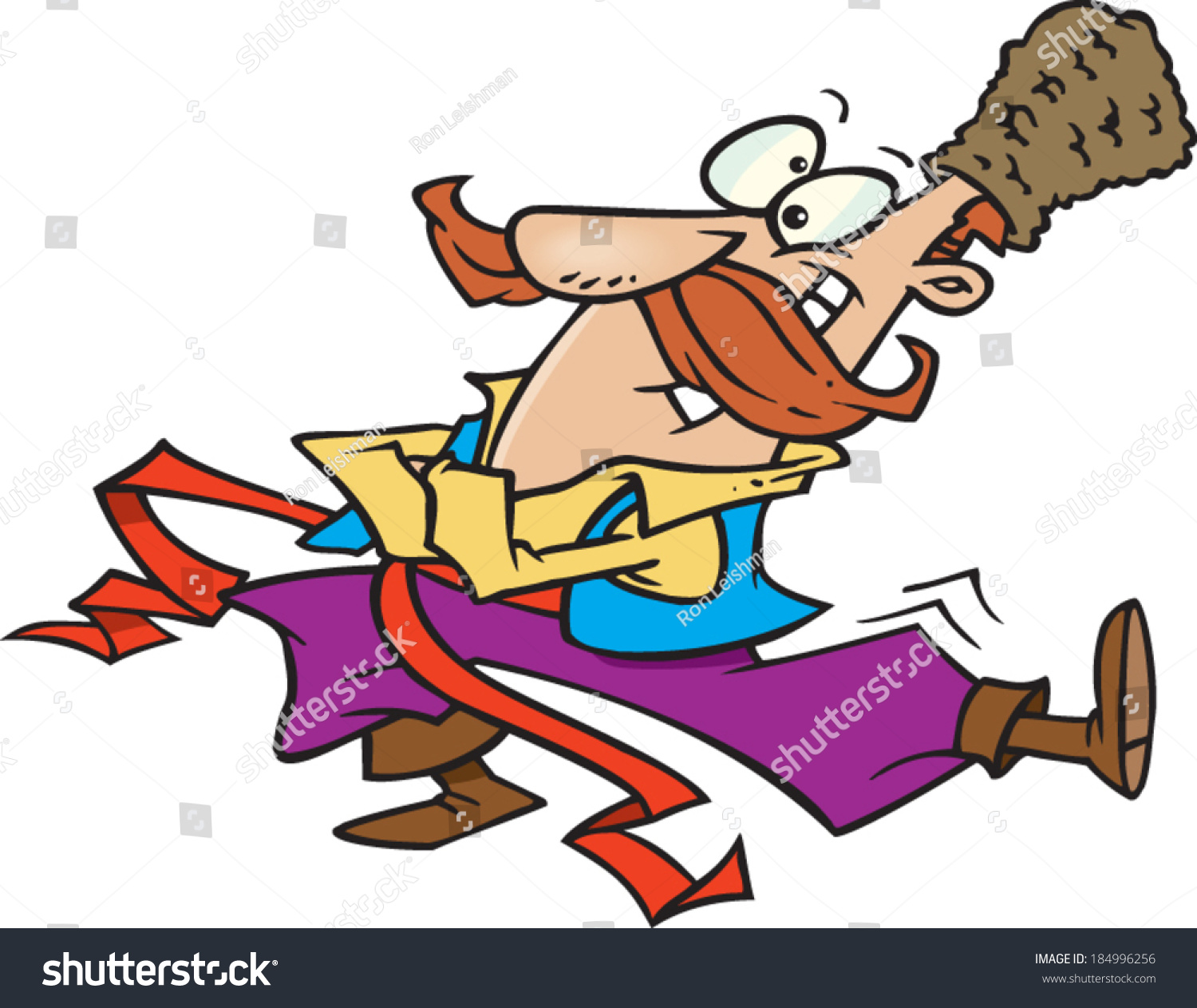 Cartoon Russian Dancer Stock Vector (Royalty Free) 184996256 | Shutterstock