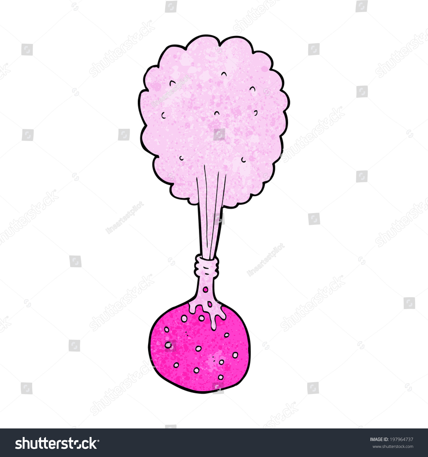 Cartoon Science Experiment Stock Vector (Royalty Free) 197964737 ...