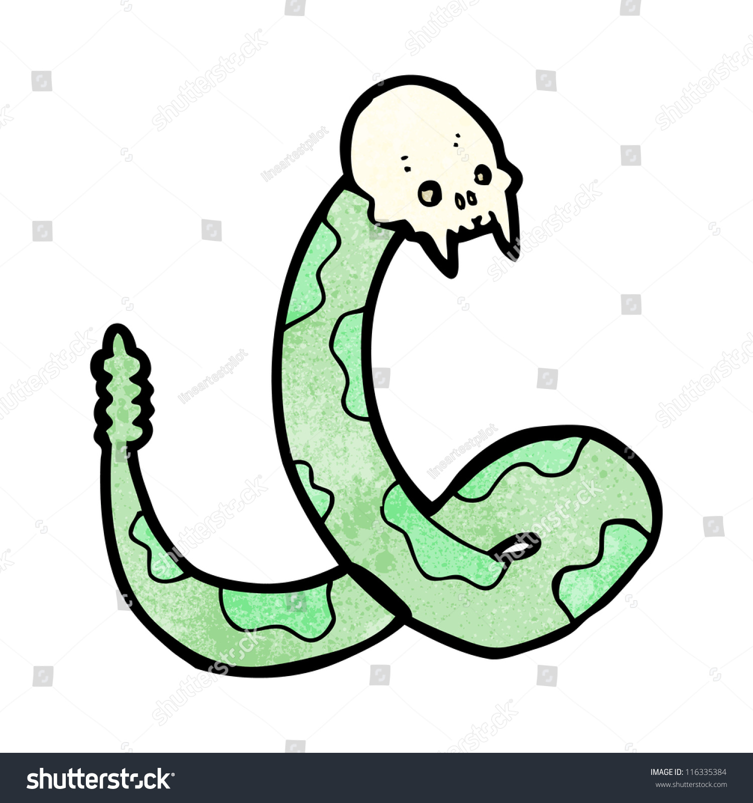 Cartoon Serpent Snake Stock Vector (Royalty Free) 116335384 | Shutterstock