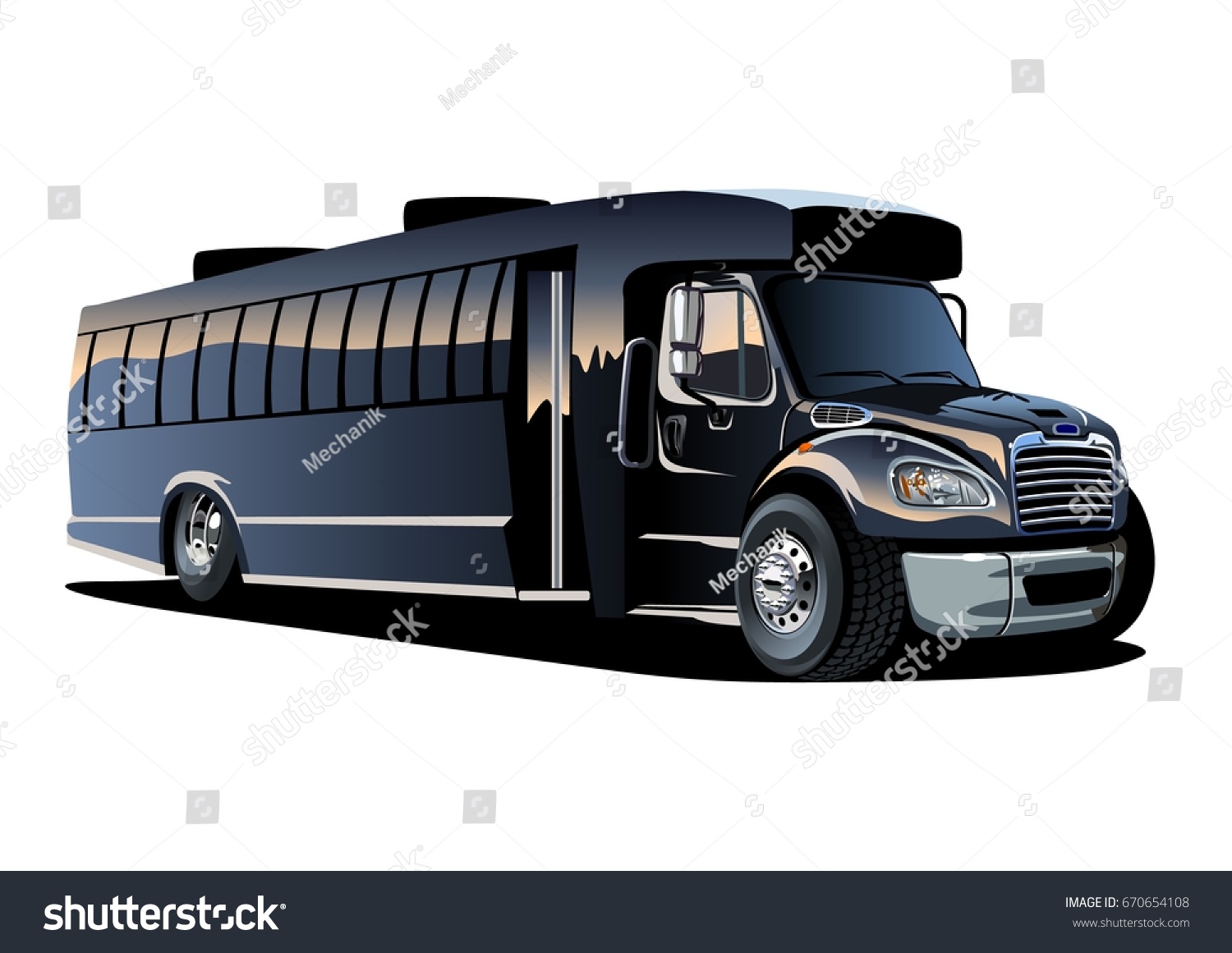 969 Cartoon shuttle bus Stock Vectors, Images & Vector Art | Shutterstock