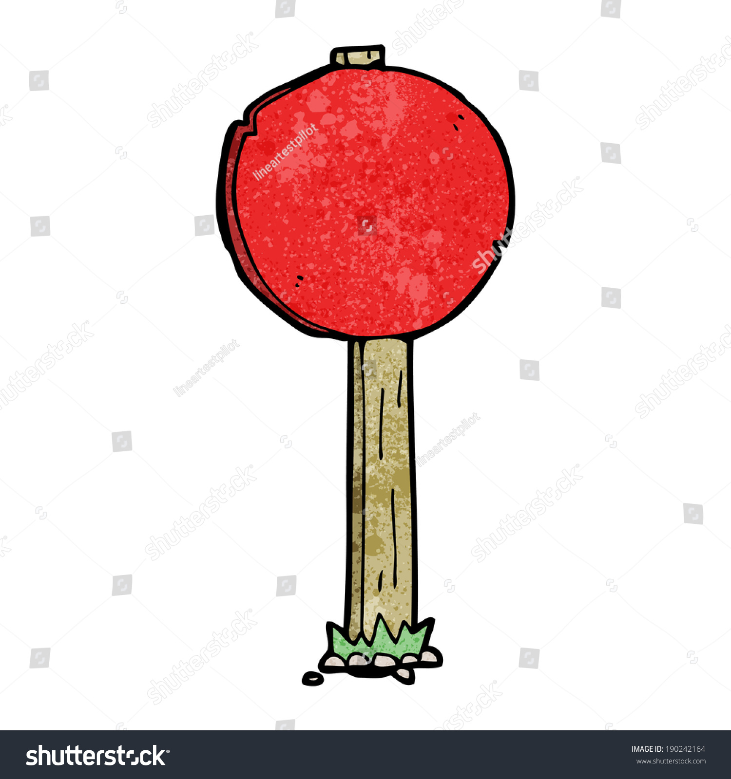 Cartoon Sign Post Stock Vector (Royalty Free) 190242164 | Shutterstock