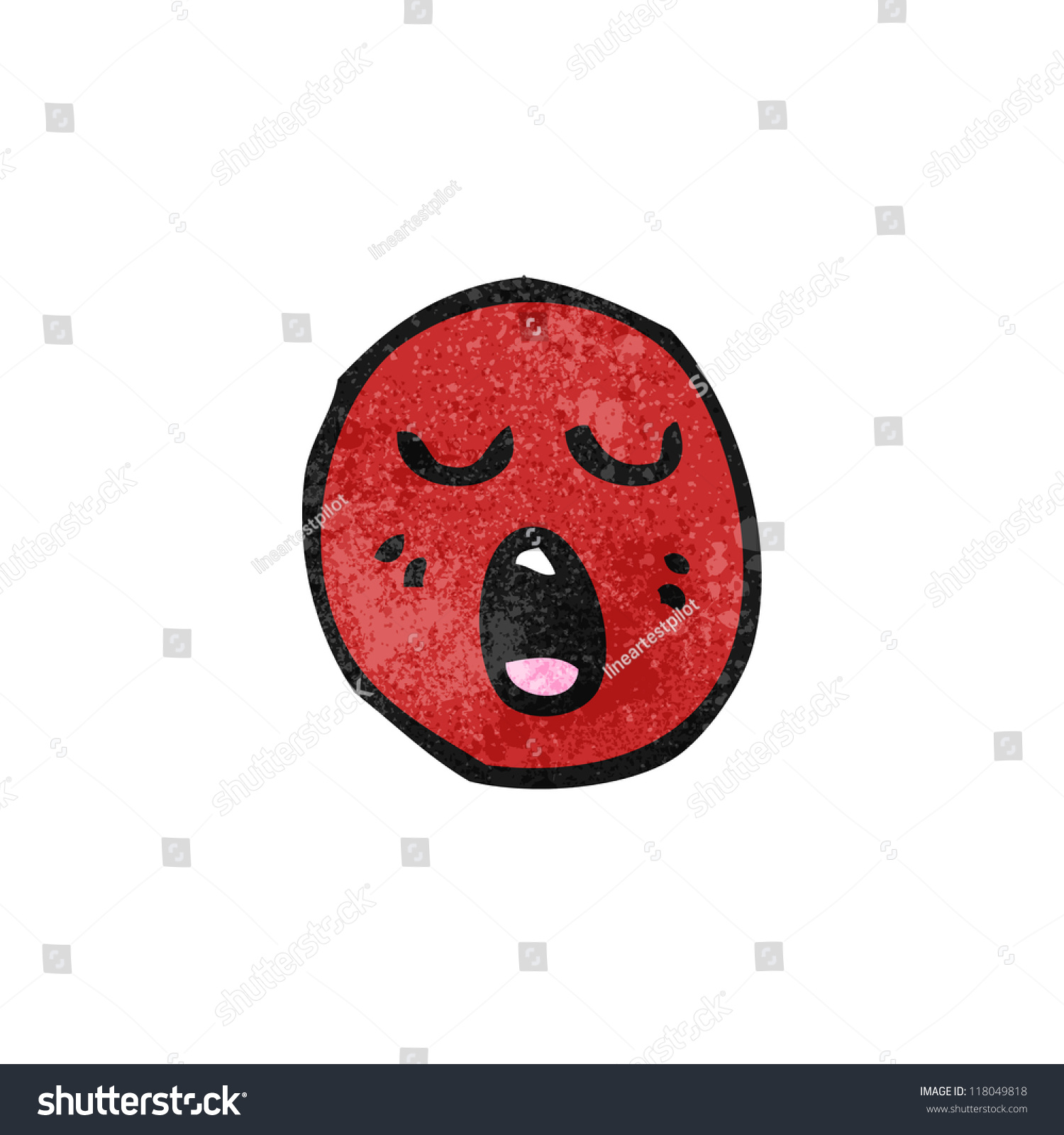 Cartoon Singing Emoticon Face: เวกเตอร์สต็อก (ปลอดค่าลิขสิทธิ์ ...