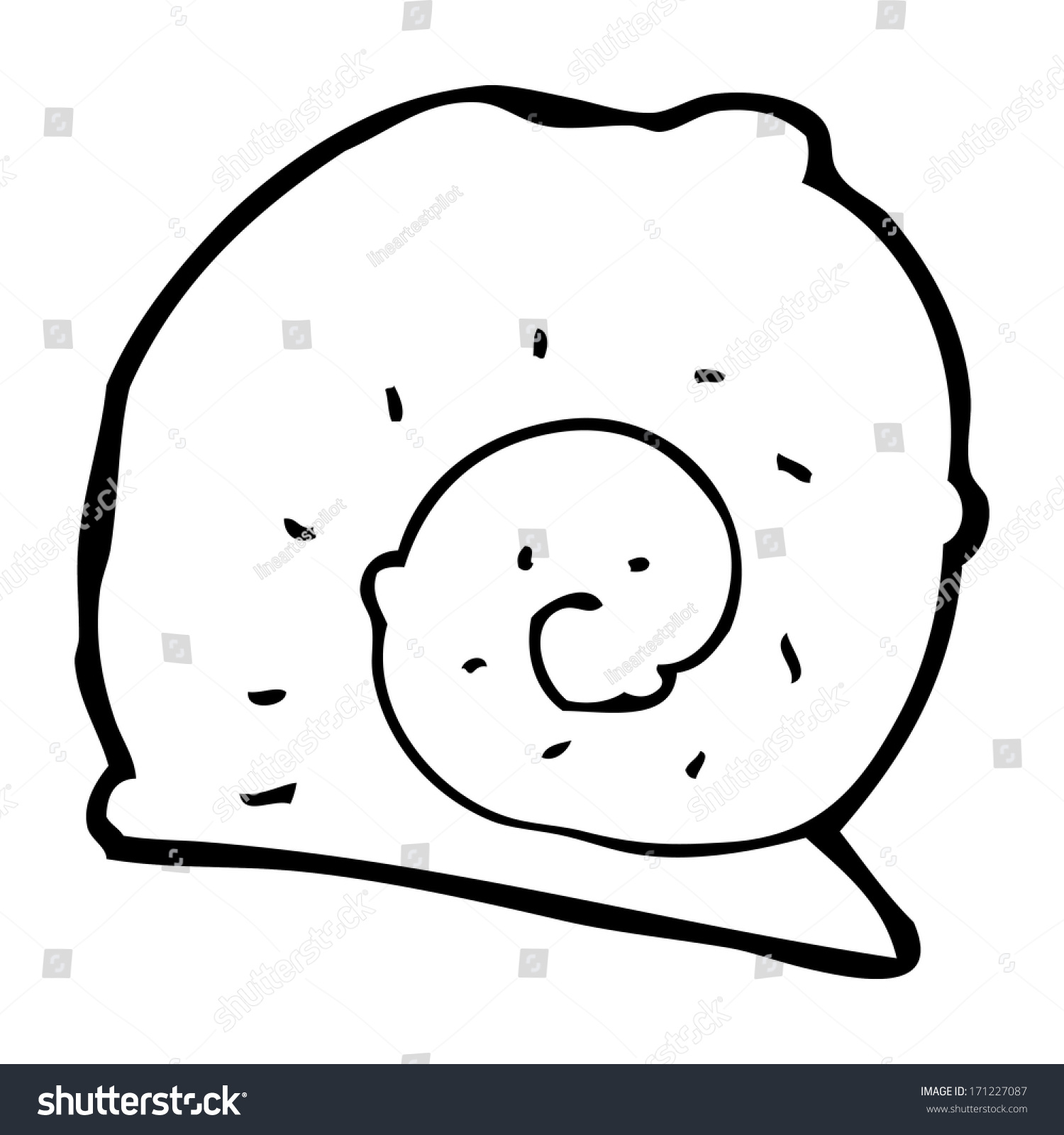 Cartoon Snail Shell Stock Vector (Royalty Free) 171227087 | Shutterstock