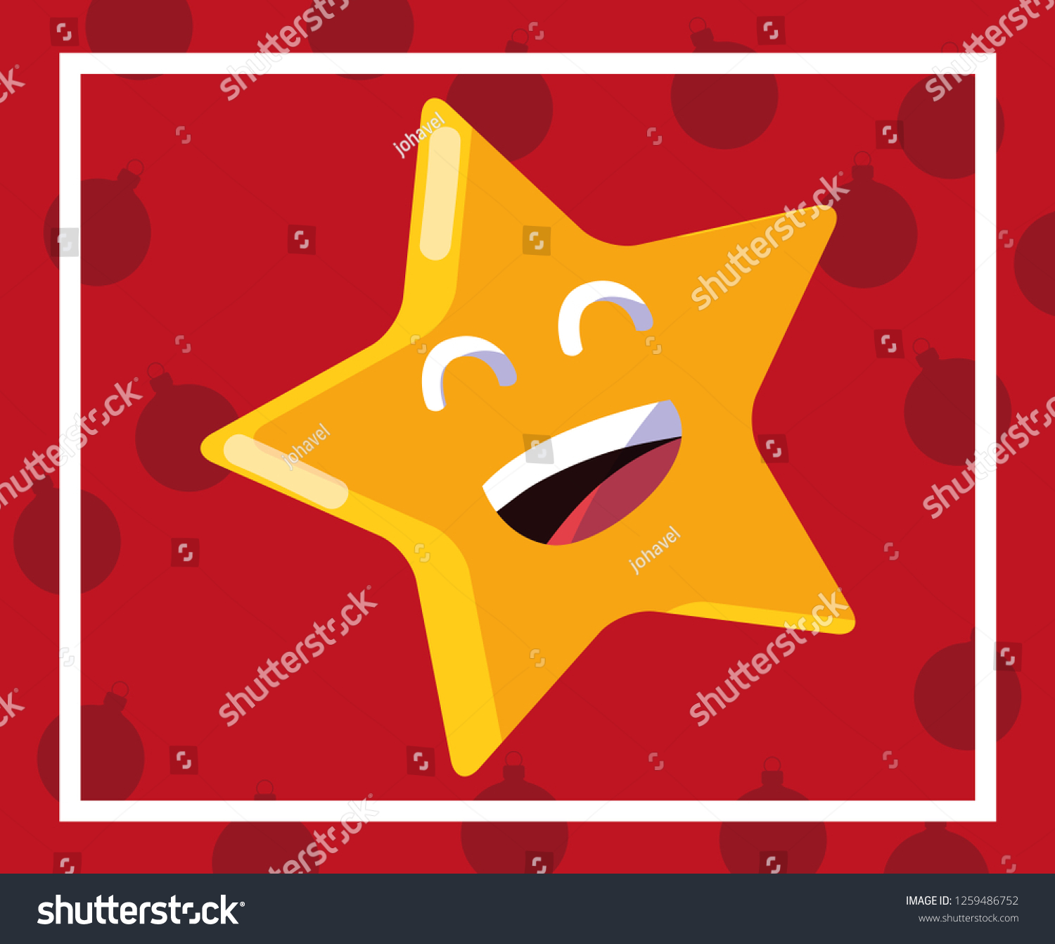 Cartoon Star Icon Stock Vector (Royalty Free) 1259486752