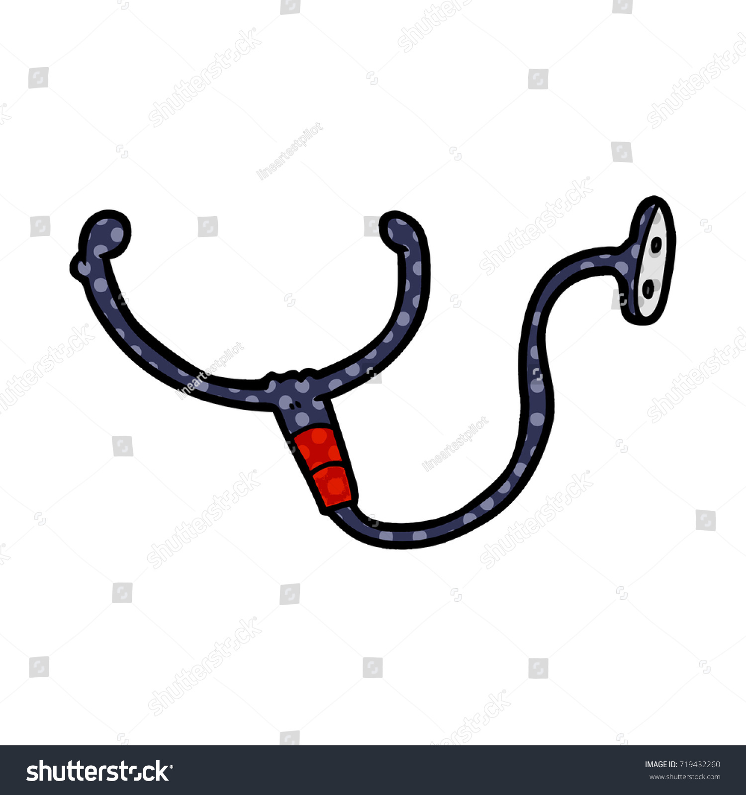 Cartoon Stethoscope Stock Vector (Royalty Free) 719432260 | Shutterstock