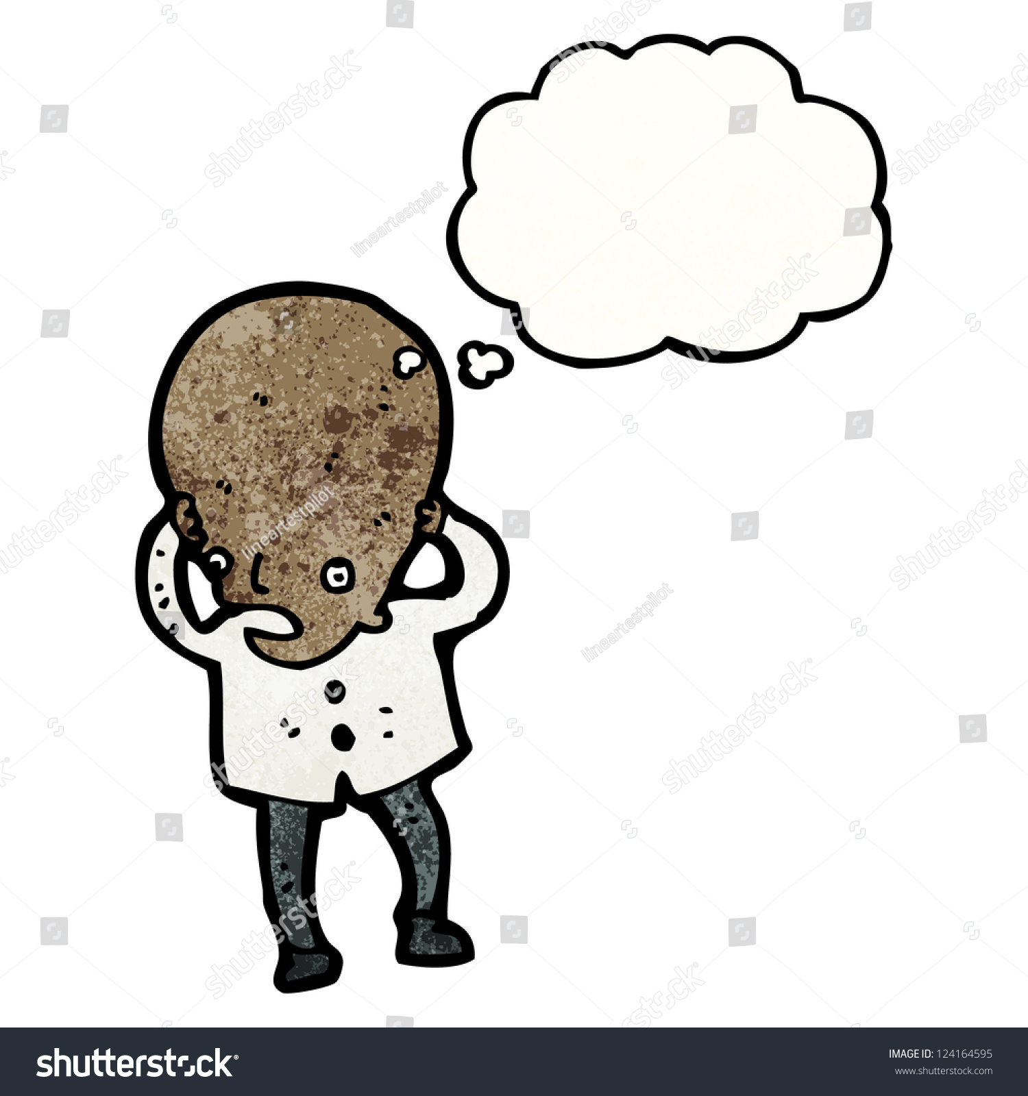 Cartoon Stressed Scientist Stock Vector (Royalty Free) 124164595 ...