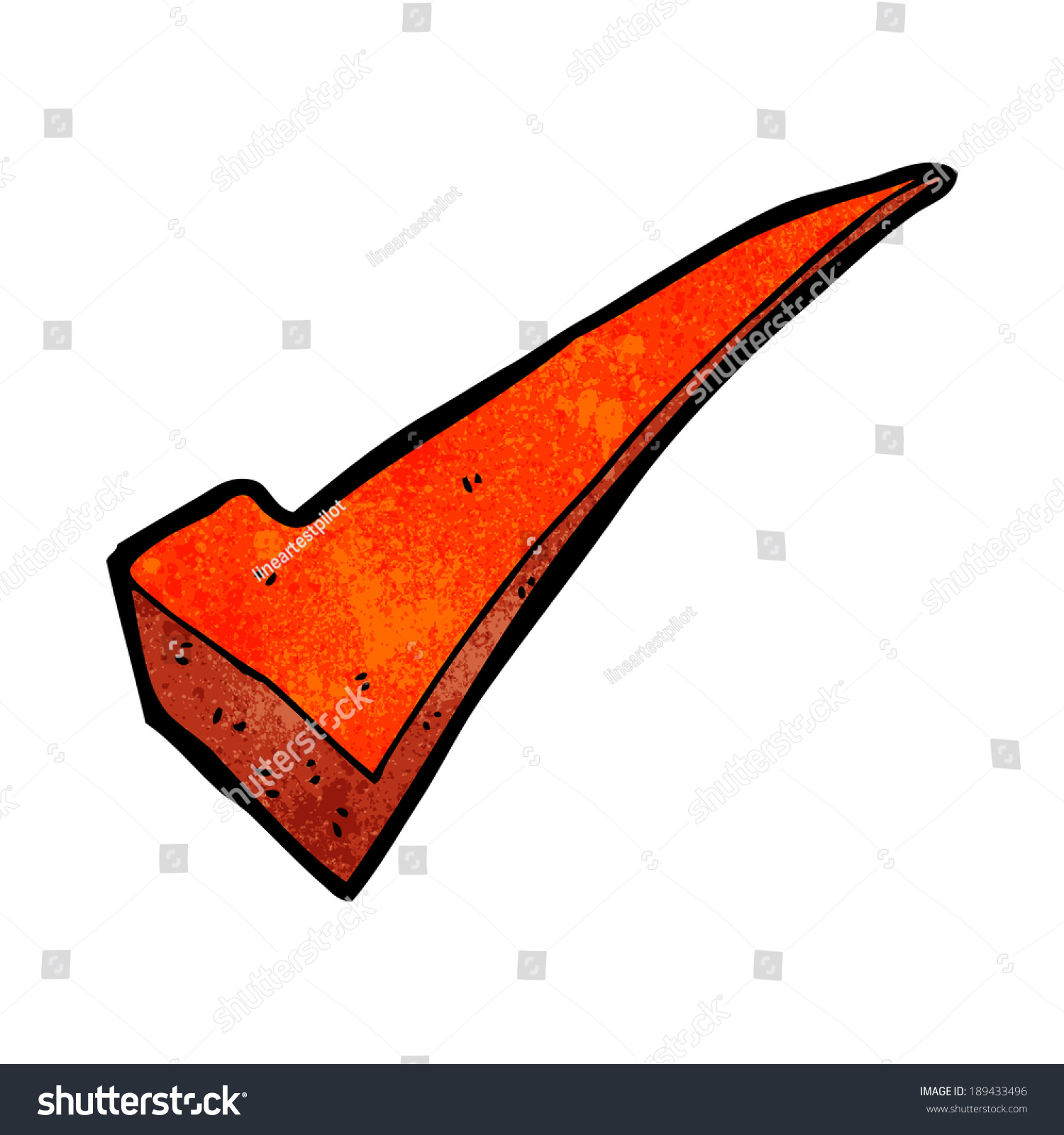 Cartoon Tick Symbol Stock Vector (Royalty Free) 189433496 | Shutterstock