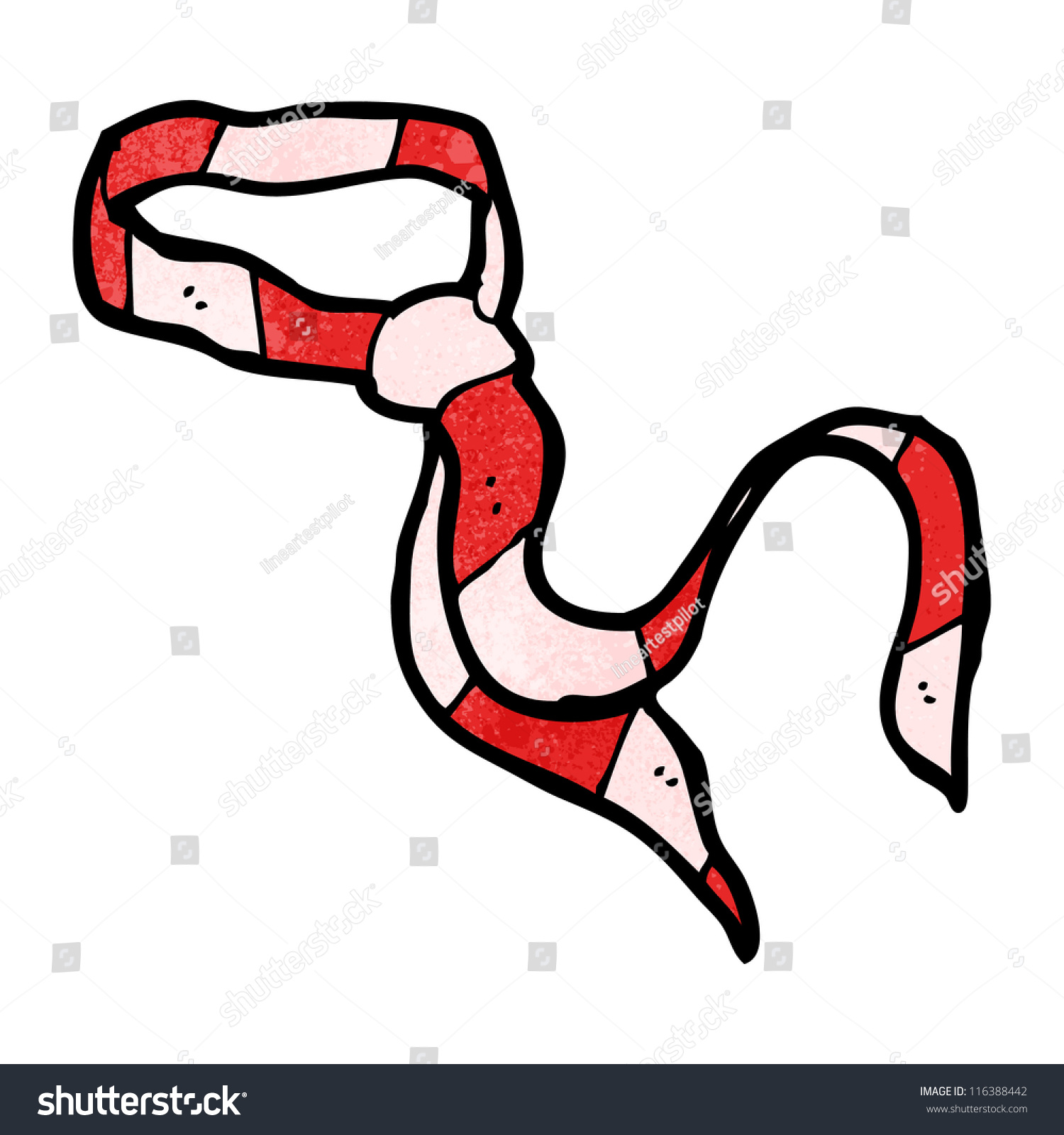 Cartoon Tie Stock Vector (Royalty Free) 116388442 | Shutterstock