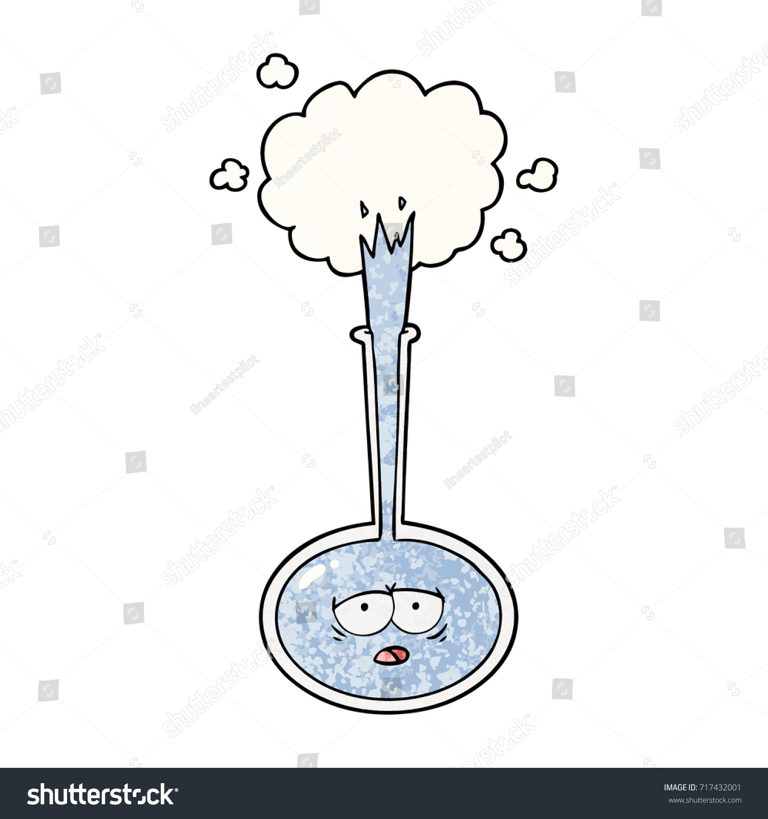 Cartoon Tired Science Experiment Stock Vector (Royalty Free) 717432001
