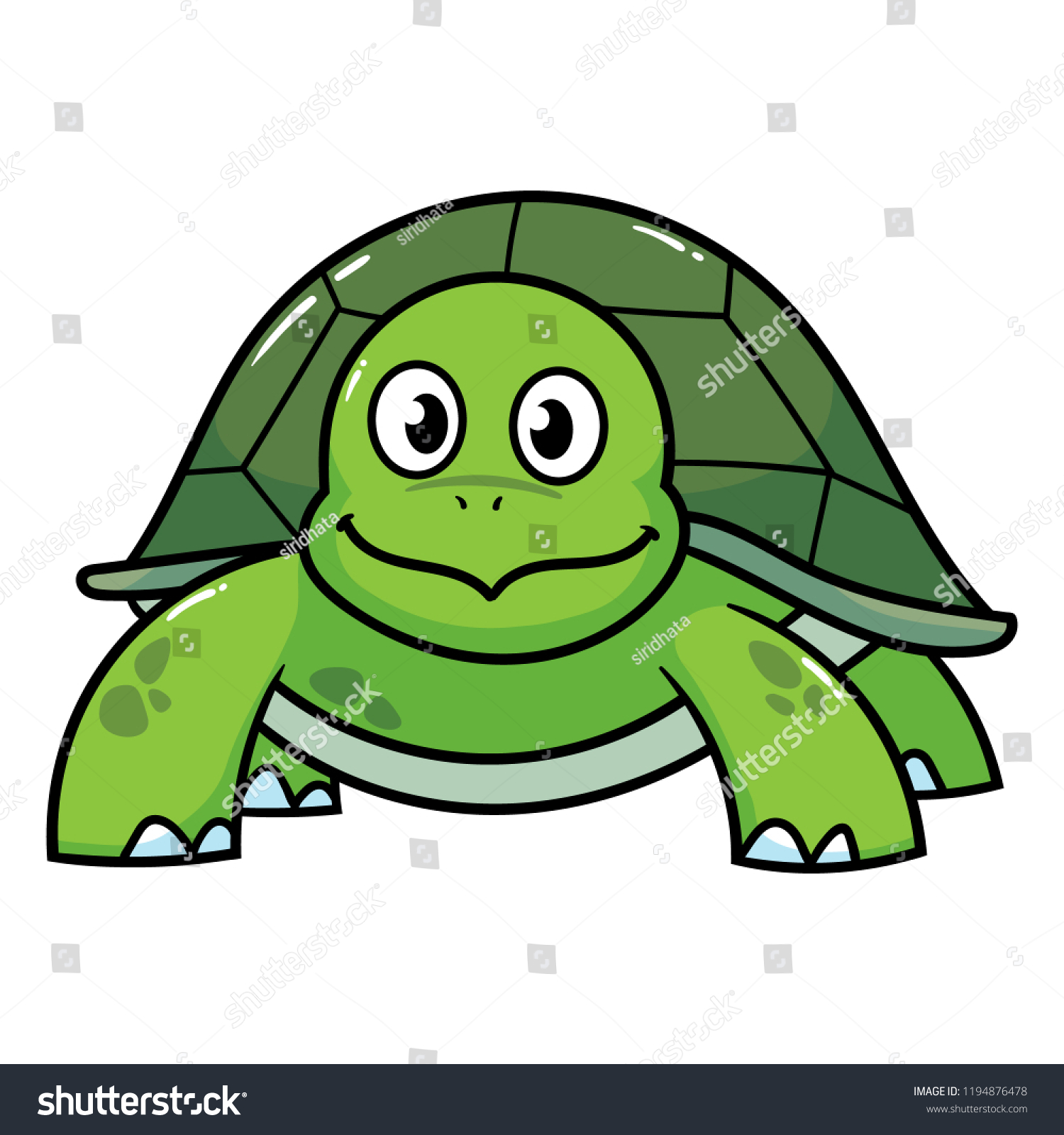Cartoon Tortoise Vector: Vector có sẵn (miễn phí bản quyền) 1194876478 ...