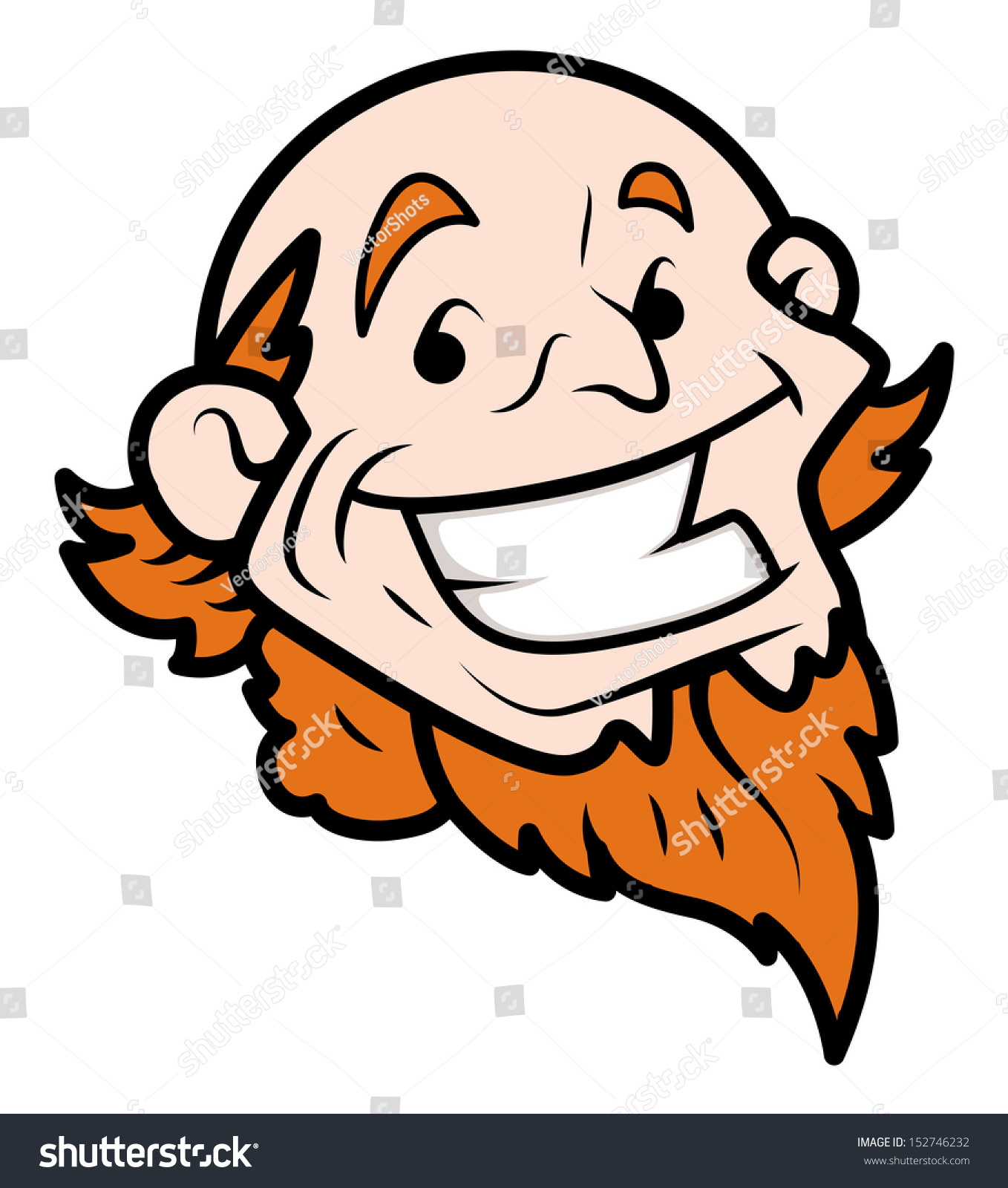Cartoon Uncle Sam Face Vector Illustration Stock Vector (Royalty Free ...