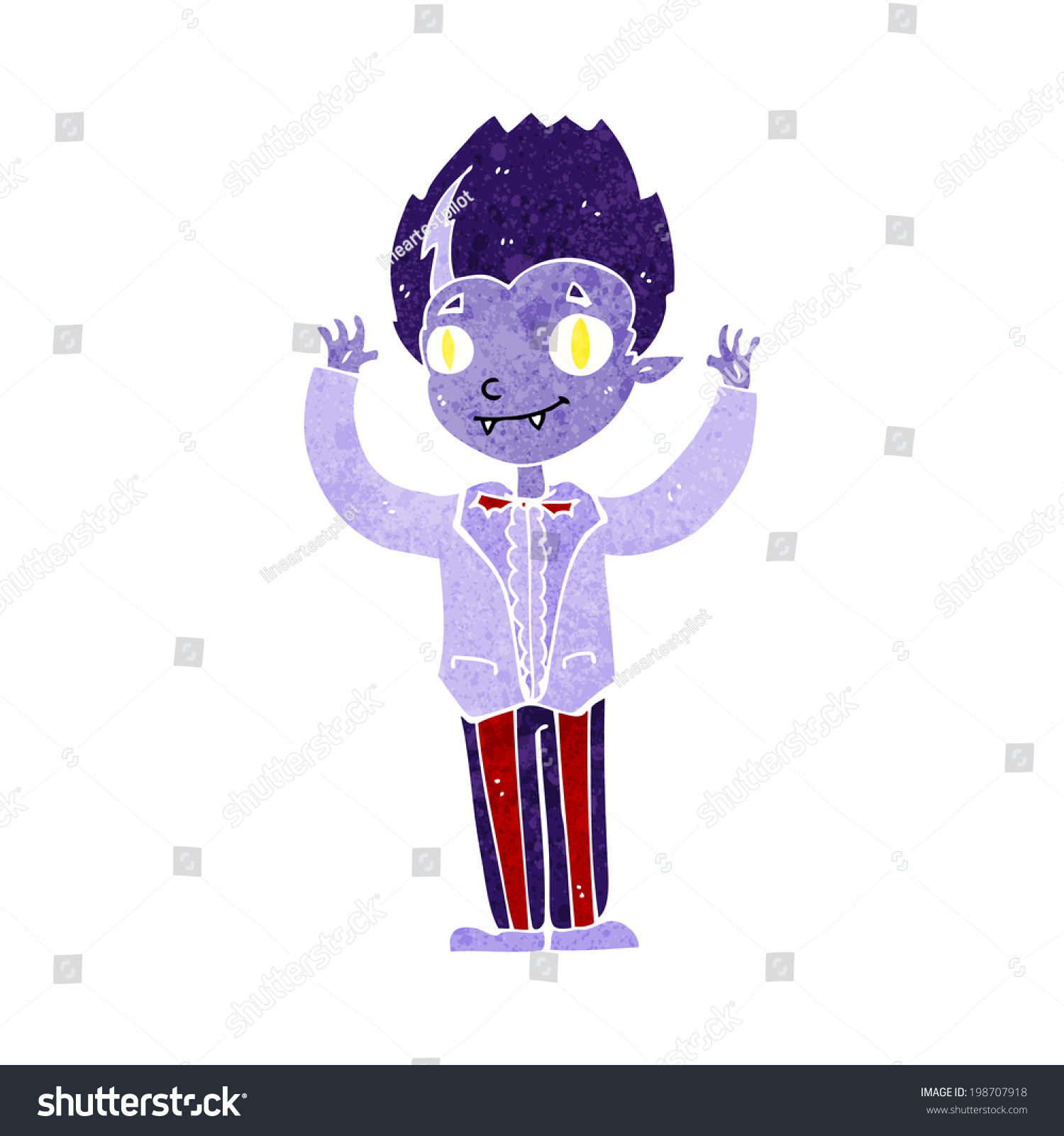 Cartoon Vampire Boy Stock Vector (Royalty Free) 198707918