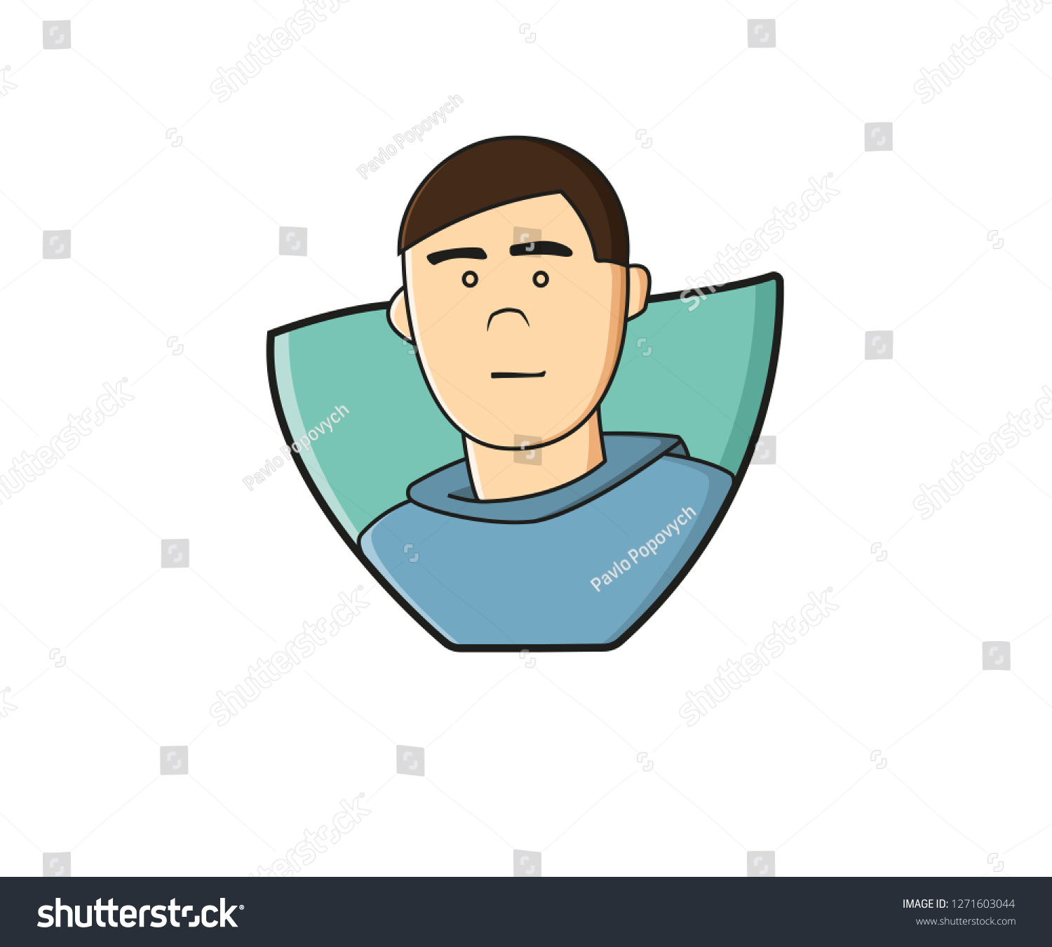 Cartoon Vector Character Stock Vector (Royalty Free) 1271603044 ...