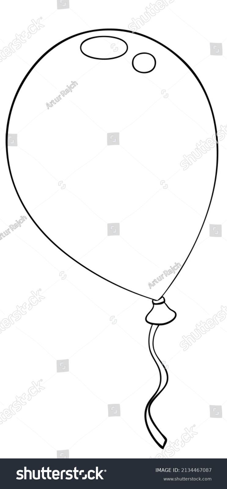 12,886 Balloon coloring pages Images, Stock Photos & Vectors | Shutterstock