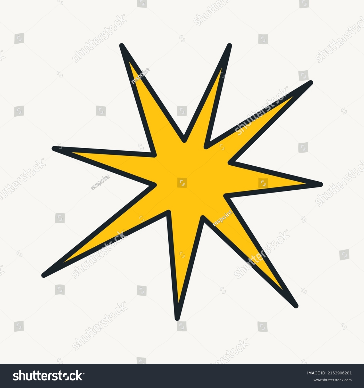 Cartoon Vector Funny Cute Comic Characters Stock Vector (Royalty Free ...