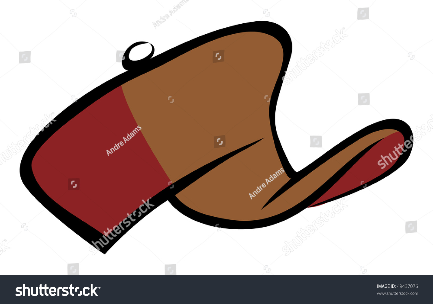 Cartoon Vector Illustration Hunter Cap Stock Vector (Royalty Free ...