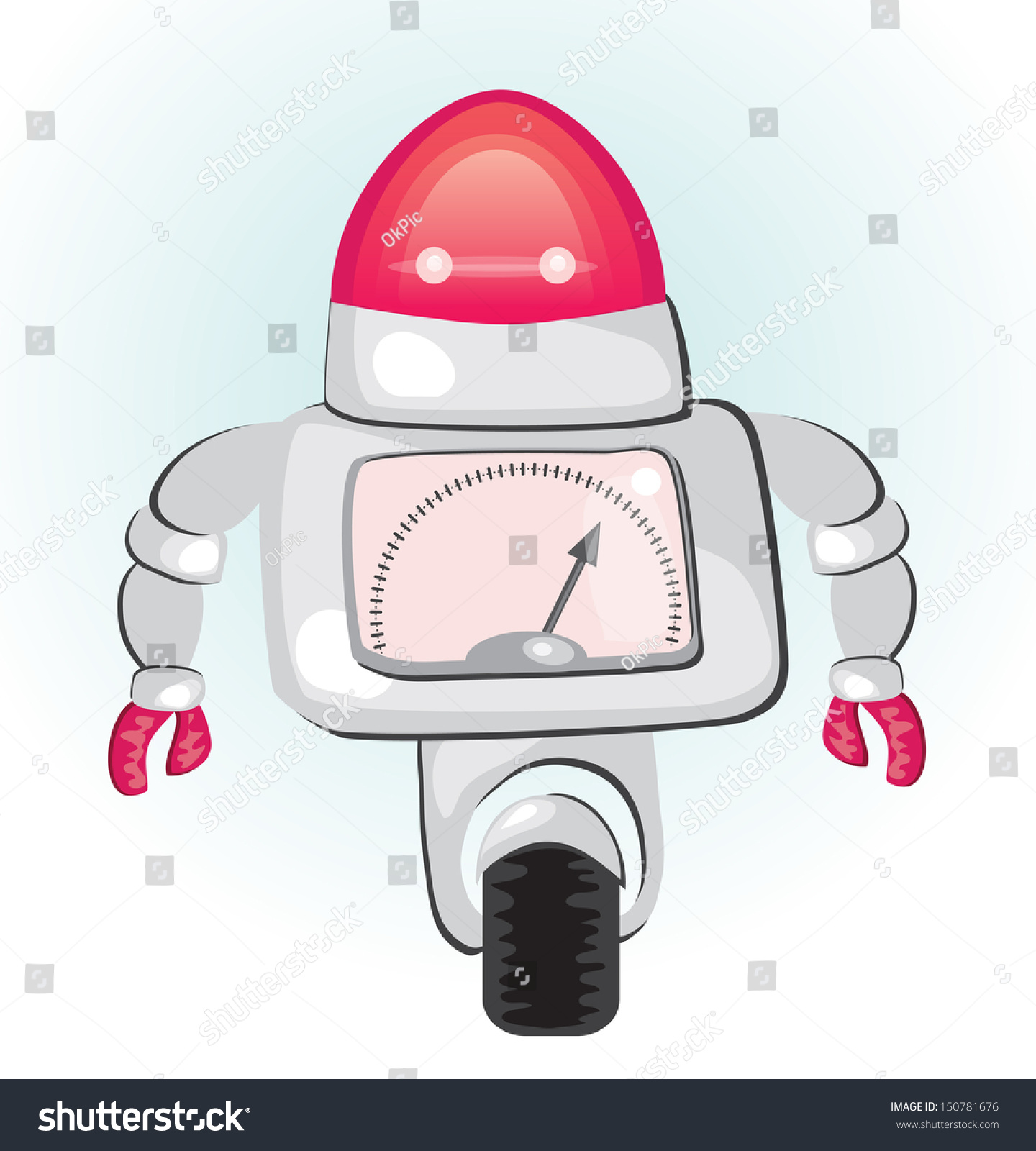 Cartoon Vector Robot Stock Vector (Royalty Free) 150781676 | Shutterstock