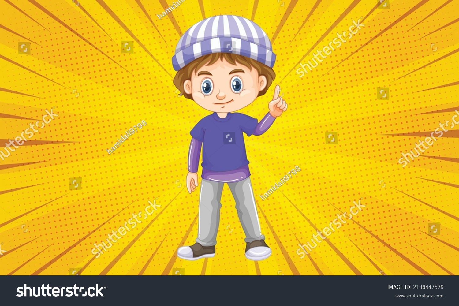 Cartoon Vector Templates Comic Background File Stock Vector (Royalty ...