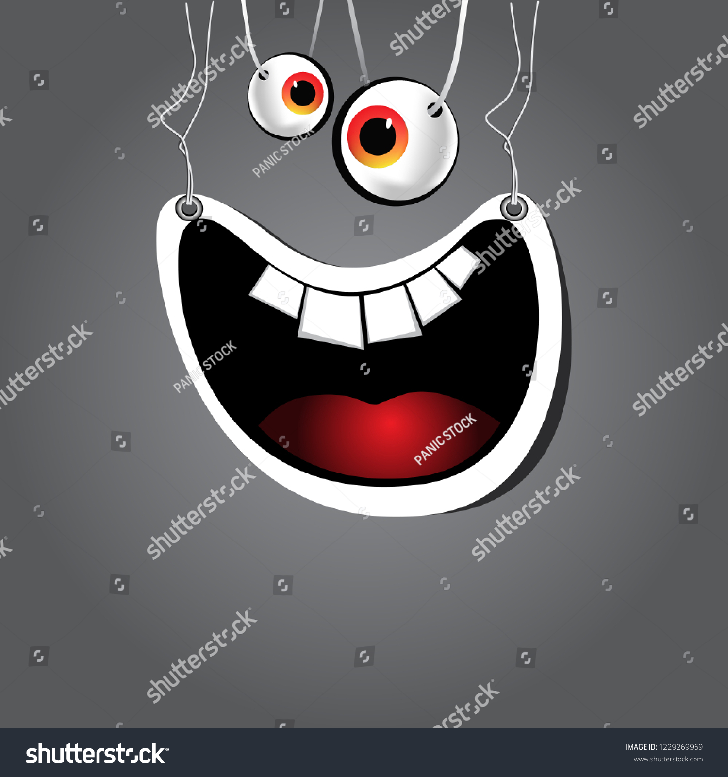 Cartoon Vector Happy Character Design Vector: vector de stock (libre de ...