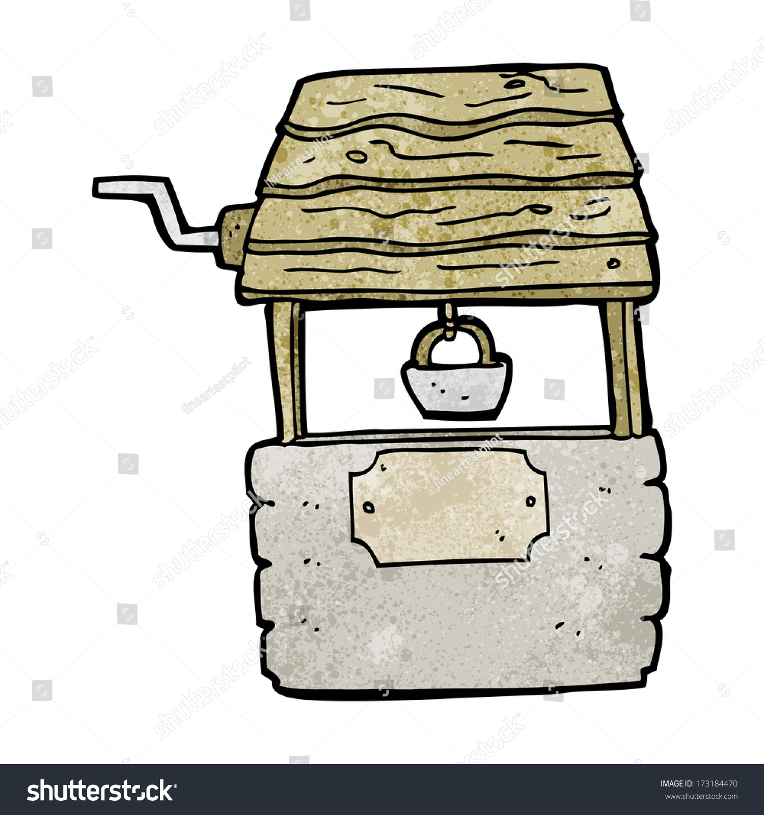 Cartoon Well Stock Vector (Royalty Free) 173184470 | Shutterstock