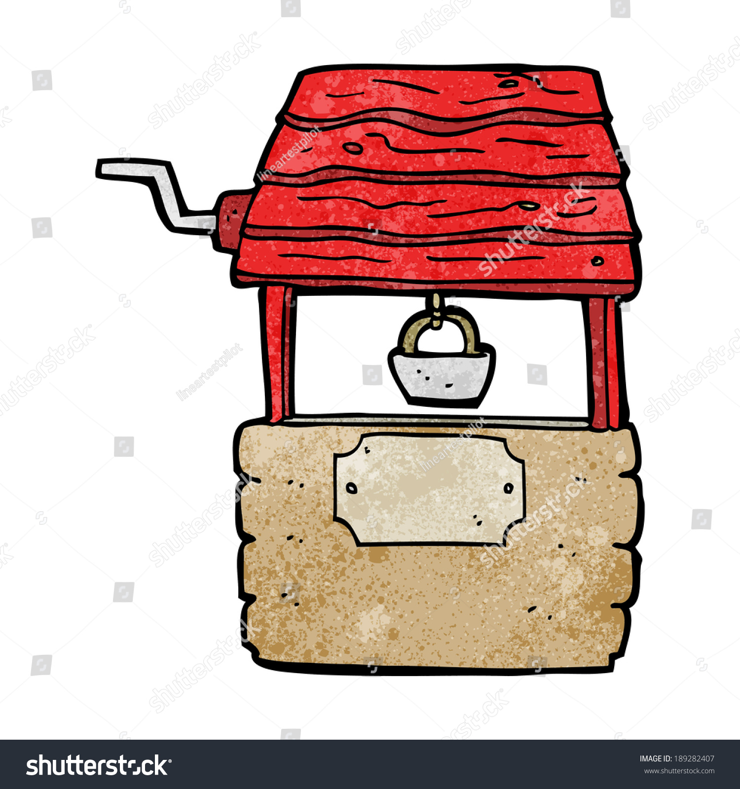 Cartoon Well Stock Vector (Royalty Free) 189282407