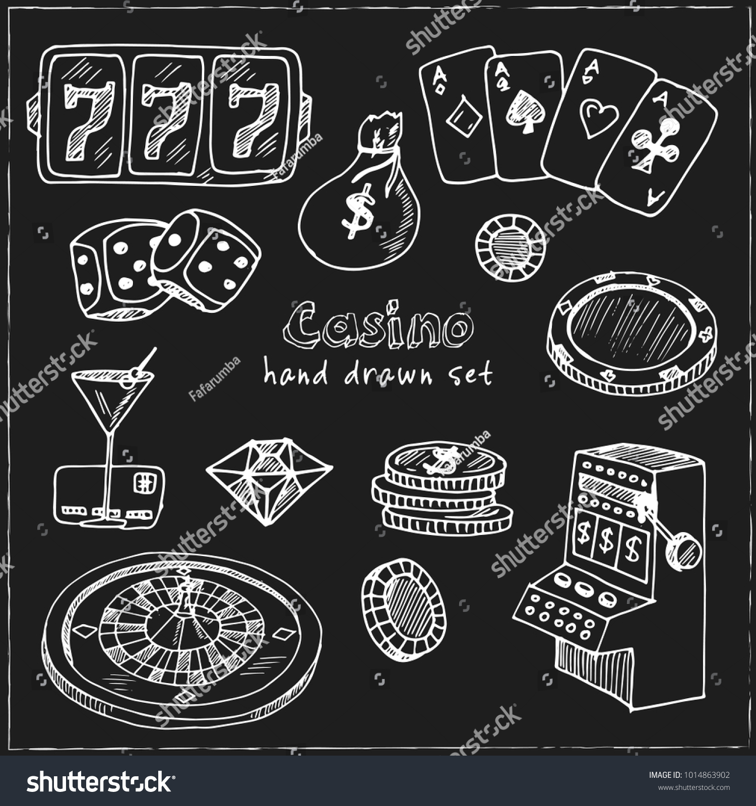 3.985 Casino line drawing: immagini, foto stock e grafica vettoriale ...