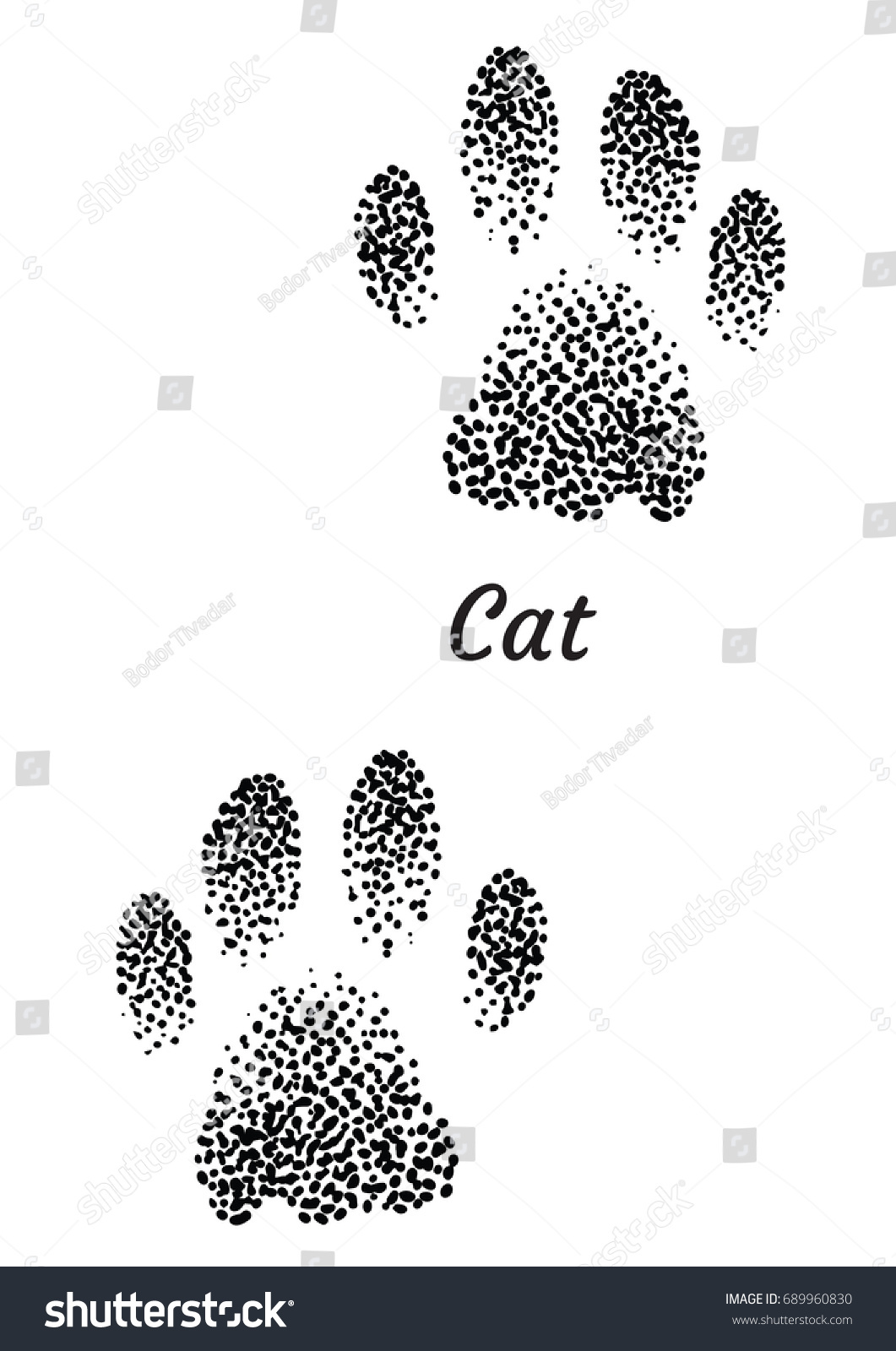 Cat Footprint Illustration Drawing Engraving Ink 库存矢量图(免版税)689960830 ... Cat Footprint Illustration Drawing Engraving Ink 库存矢量图(免版税)689960830 ...