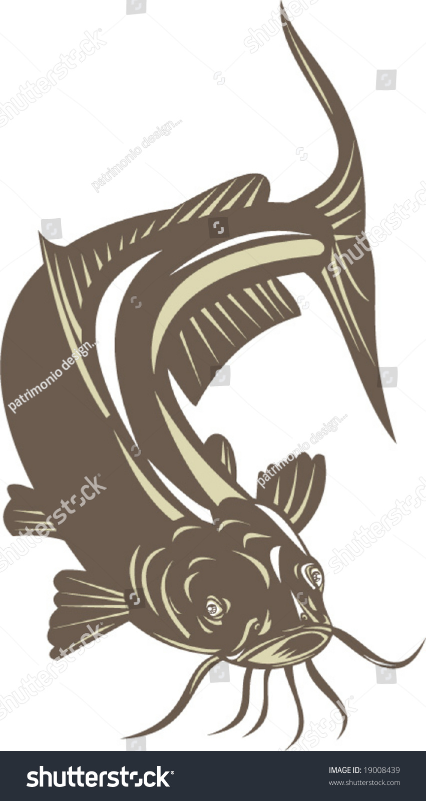 Catfish Stock Vector (Royalty Free) 19008439 | Shutterstock