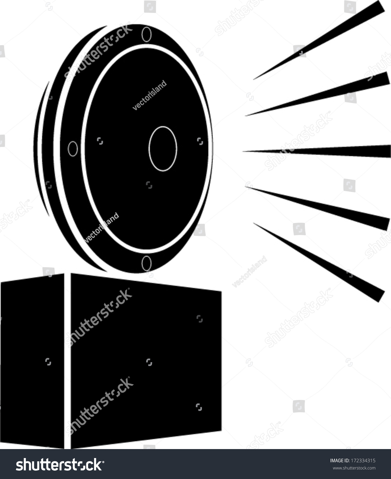 Caution Light Symbol Stock Vector (Royalty Free) 172334315 | Shutterstock