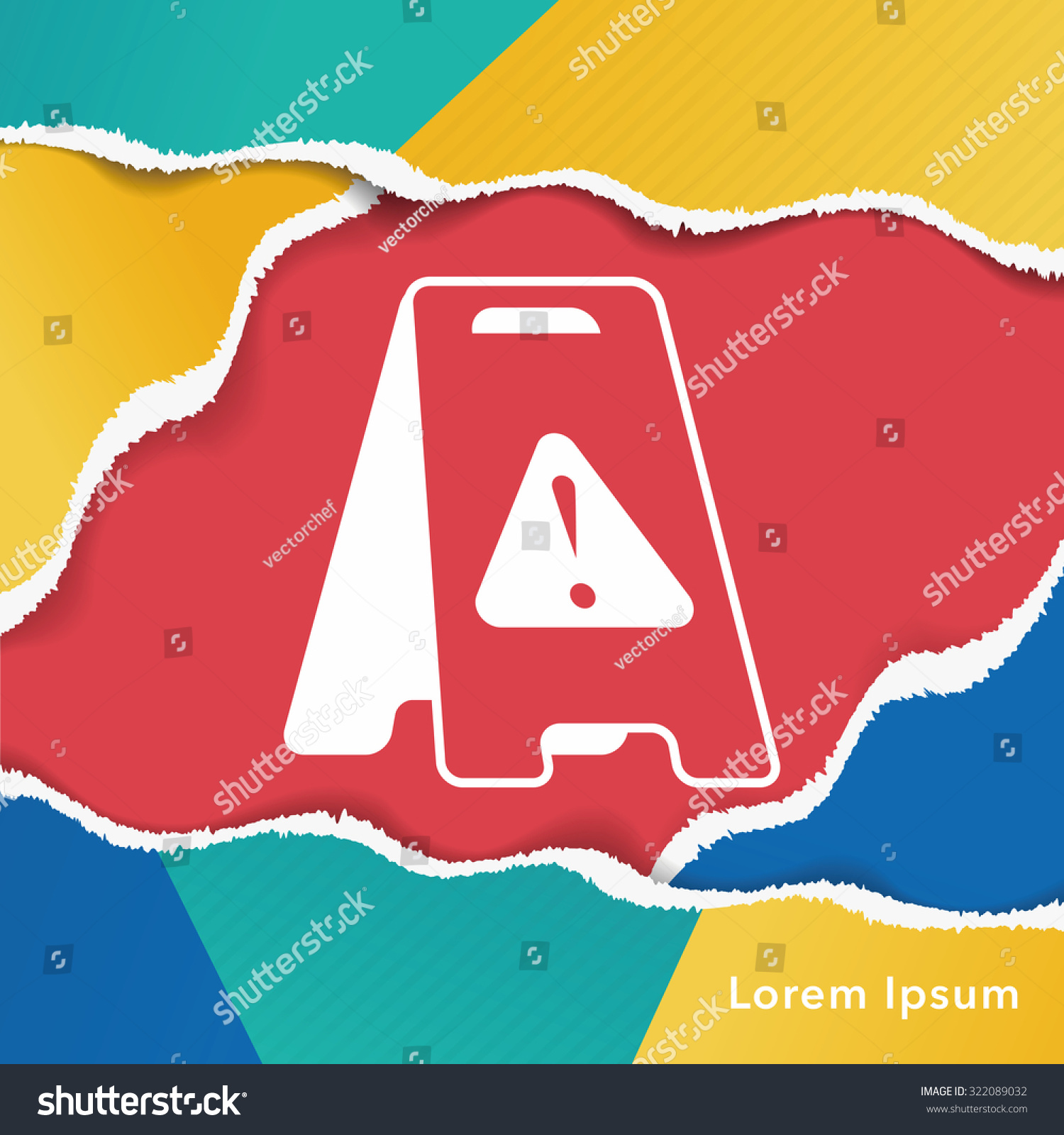 Caution Wet Floor Icon Stock Vector (Royalty Free) 322089032 | Shutterstock