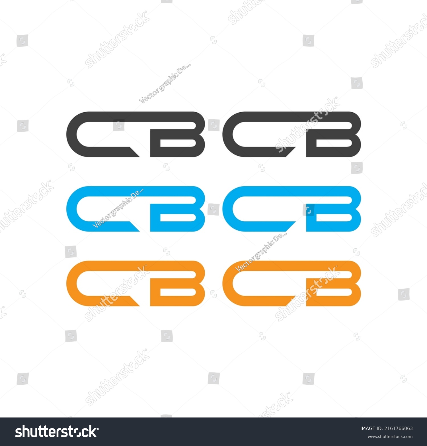 Cb Logo Design Vectorize Format Stock Vector (Royalty Free) 2161766063 ...