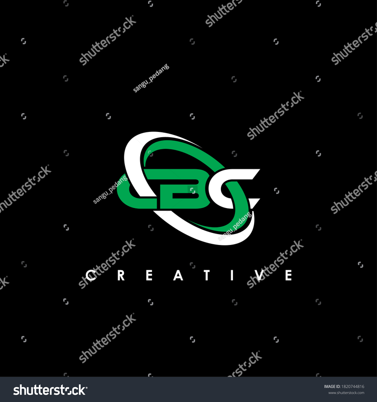 Cbc Letter Logo Design Vector Element Stock Vector (Royalty Free ...
