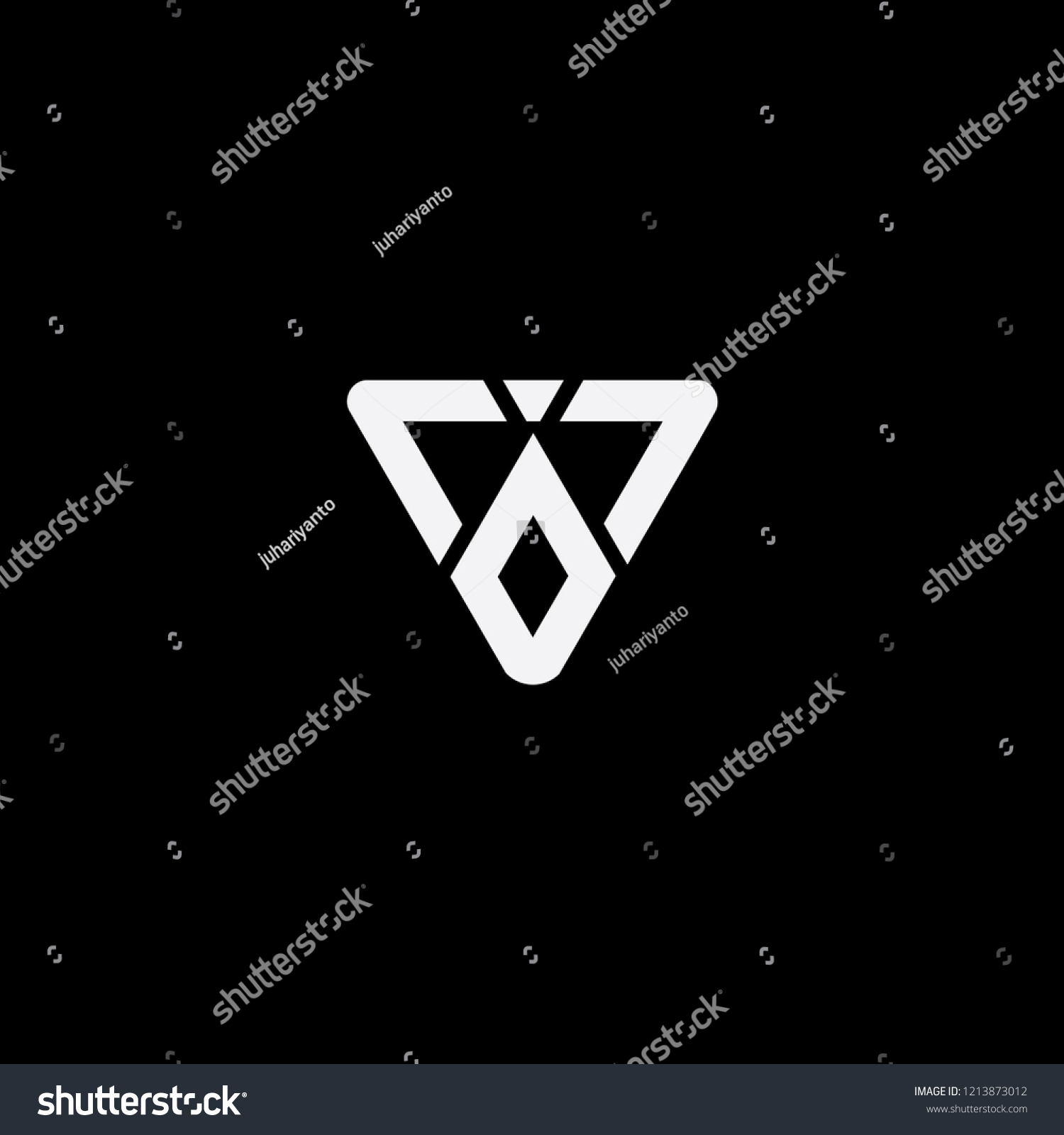 Cc Initial Triangle Logo Templet Stock Vector (Royalty Free) 1213873012 ...