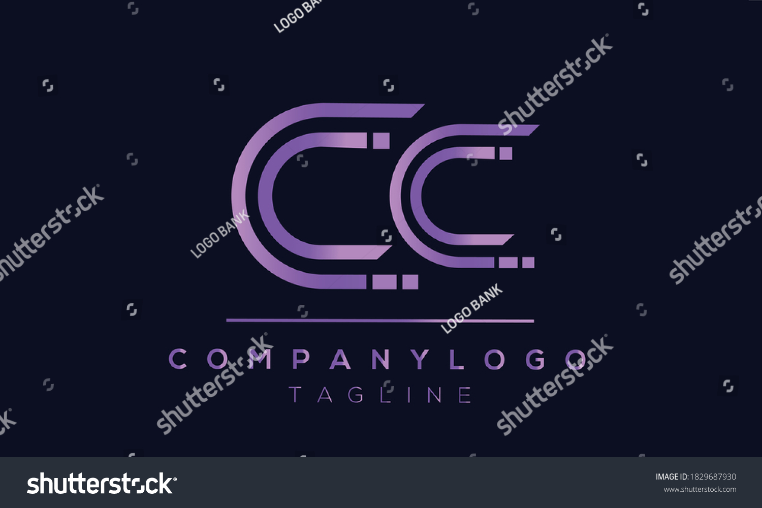Cc Initials Letter Text Alphabet Logo: เวกเตอร์สต็อก (ปลอดค่าลิขสิทธิ์ ...
