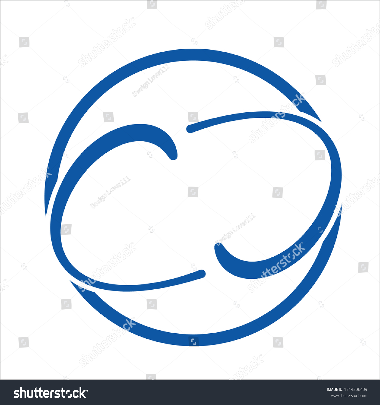 Cc Signature Logo Vector Format Stock Vector (Royalty Free) 1714206409
