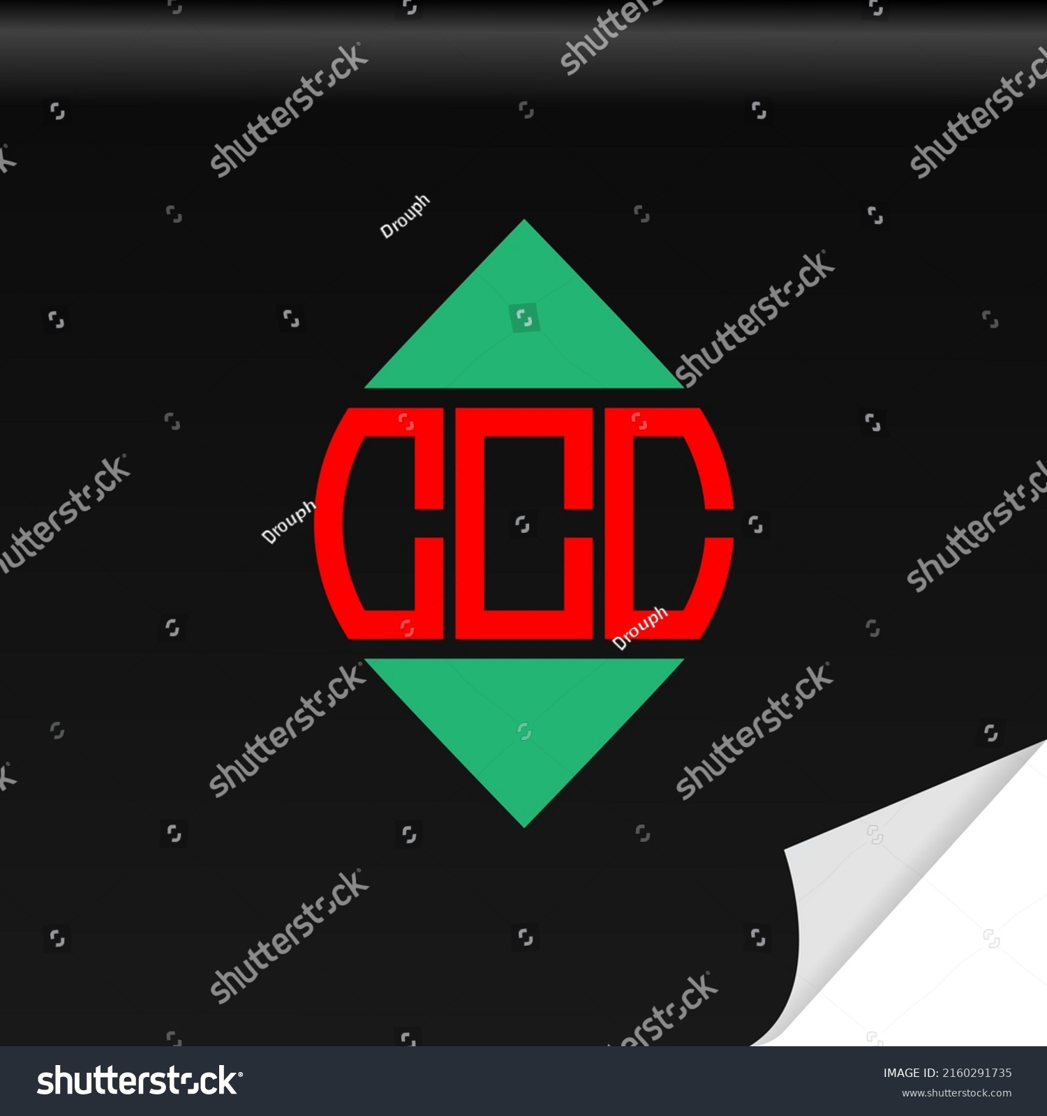 Ccc Logo Monogram Isolated On Circle Stock Vector (Royalty Free ...