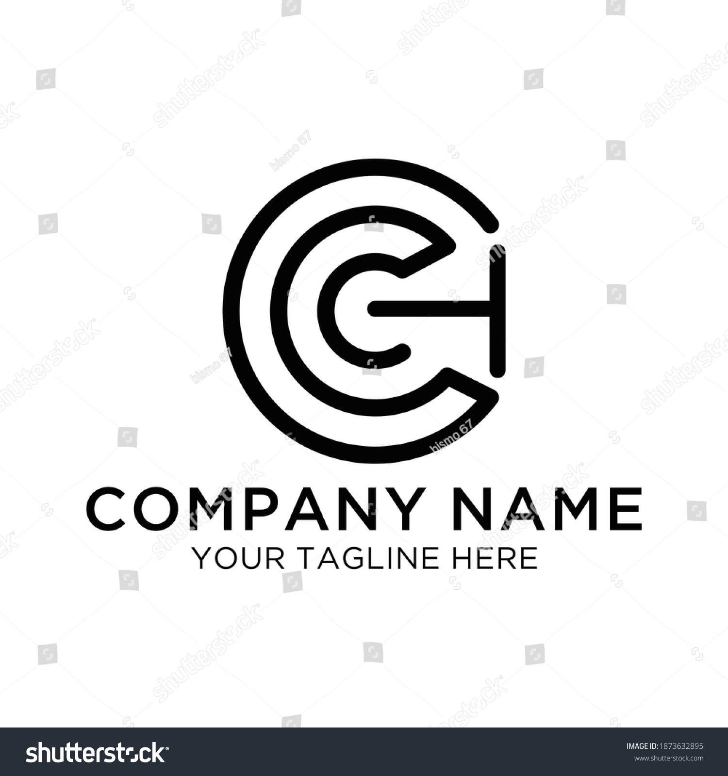 Cct Logo Elegant Design Stock Vector (Royalty Free) 1873632895