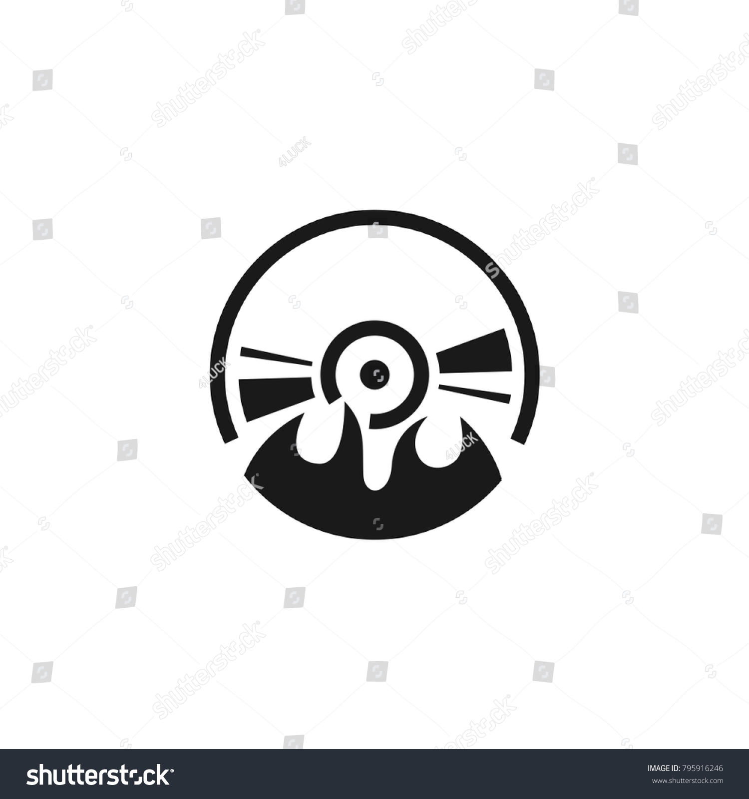 Cd Burn Icons Vector Stock Vector (Royalty Free) 795916246 | Shutterstock