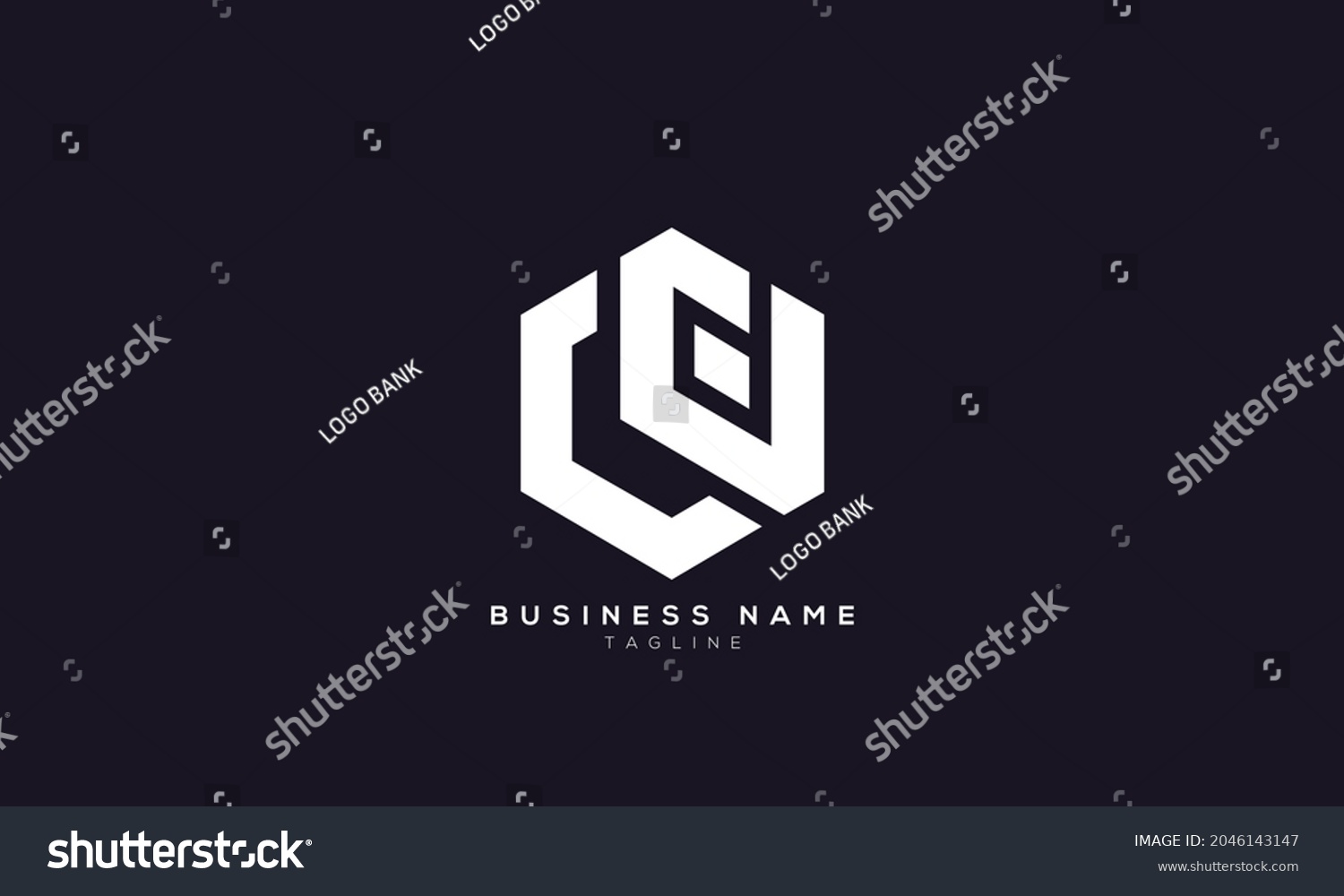 Cd Initials Monogram Letter Text Alphabet Stock Vector (Royalty Free ...