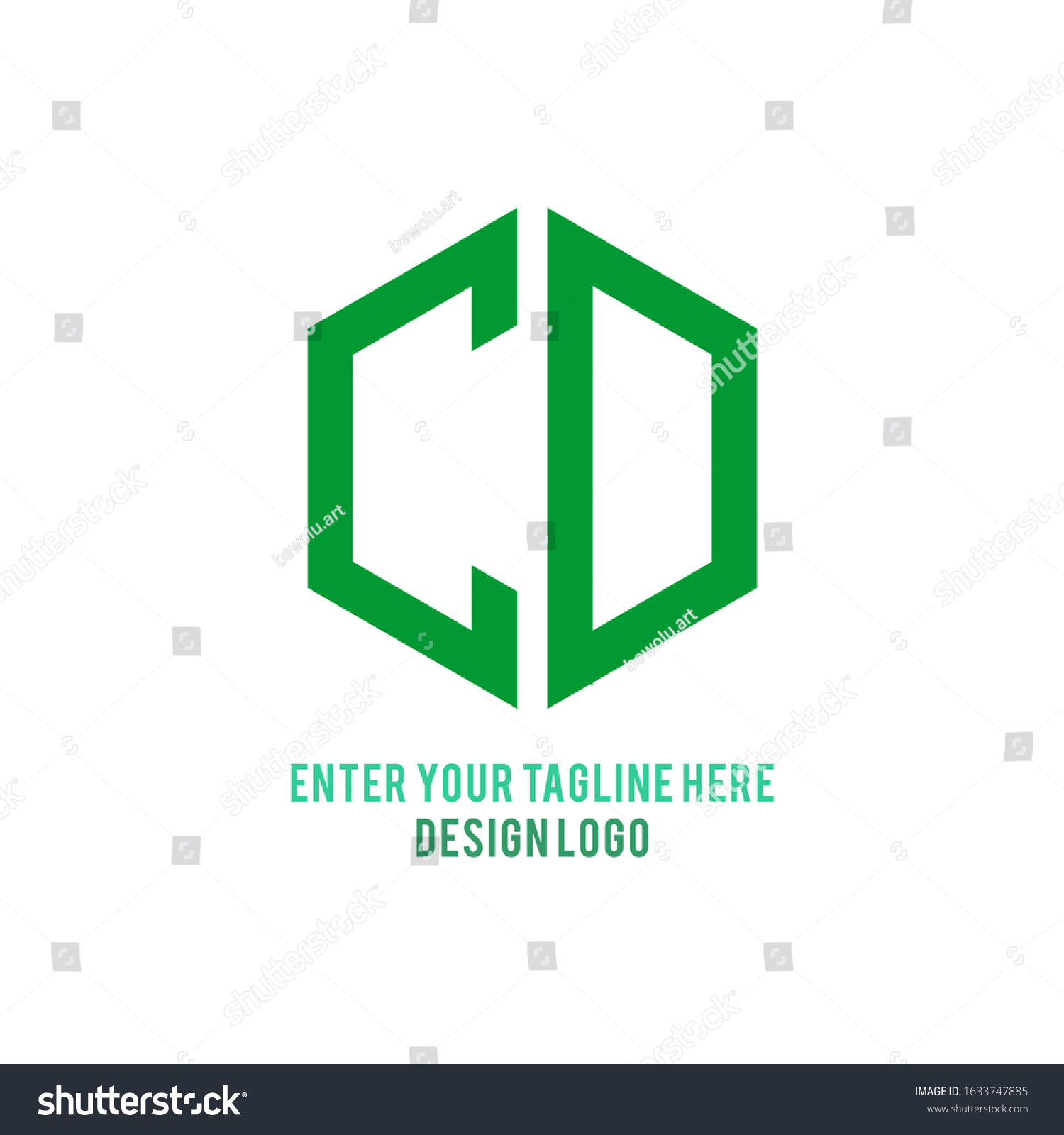 Cd Layout Suitable Your Company Logo Stock Vector (Royalty Free ...