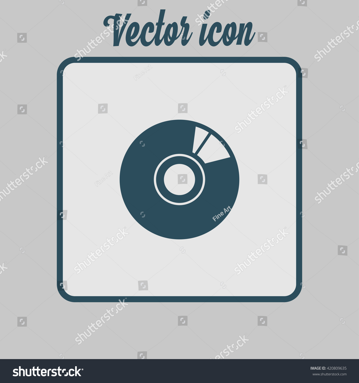 Cd Dvd Icon Compact Disk Simbol: เวกเตอร์สต็อก (ปลอดค่าลิขสิทธิ์ ...