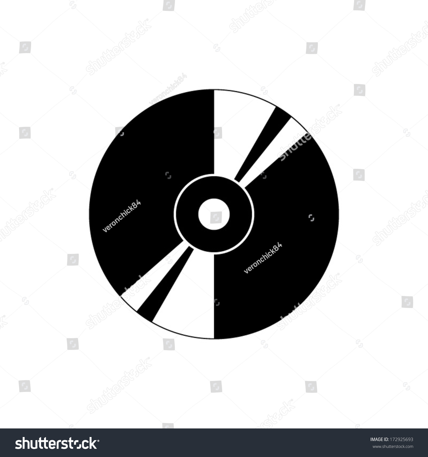 Cd Dvd Icons Stock Vector (Royalty Free) 172925693 | Shutterstock