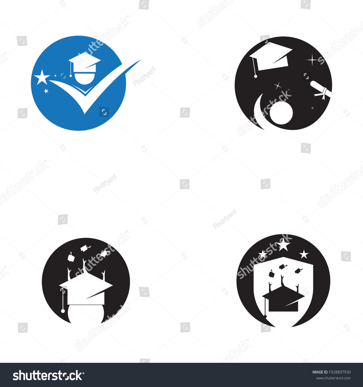 Celebrate Students Logo Vector Stock Vector (Royalty Free) 1928897930 ...