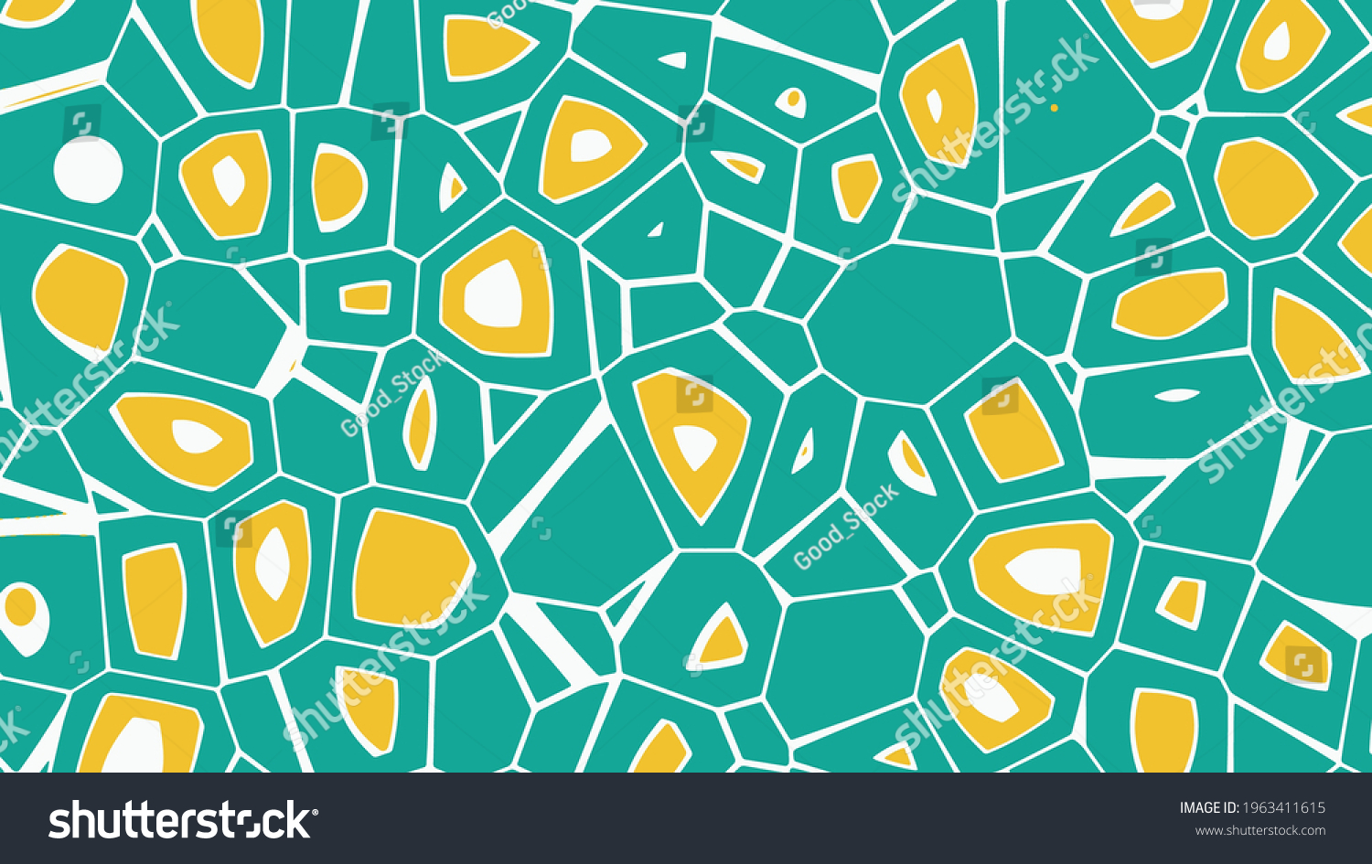 Cellular Abstract Background Multicolored Cells Vector Stock Vector ...