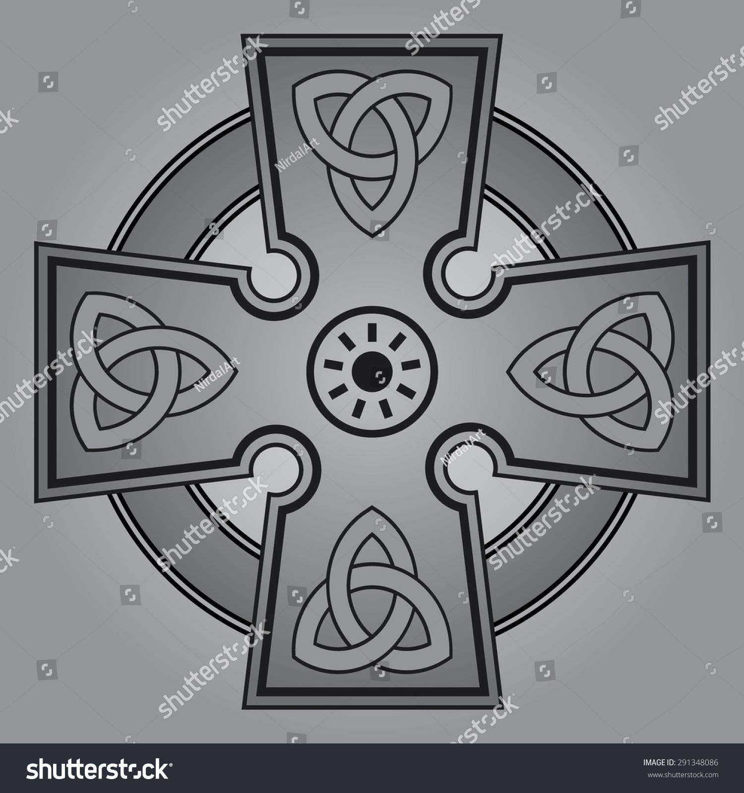 Celtic Cross Stock Vector (Royalty Free) 291348086 | Shutterstock